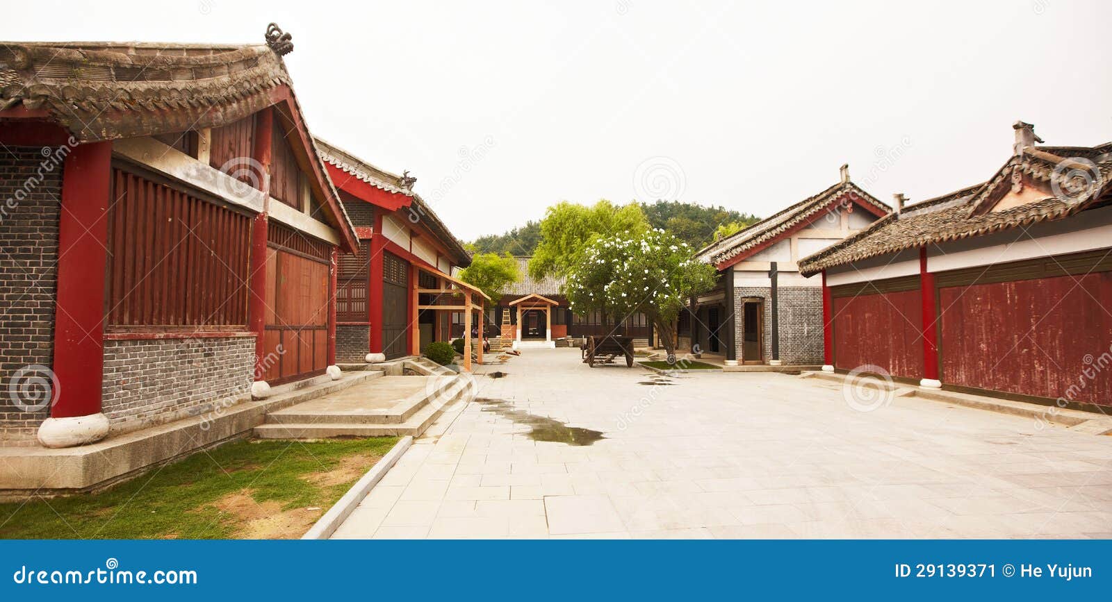 Ancient street stock image. Image of movie, square, chinese - 29139371