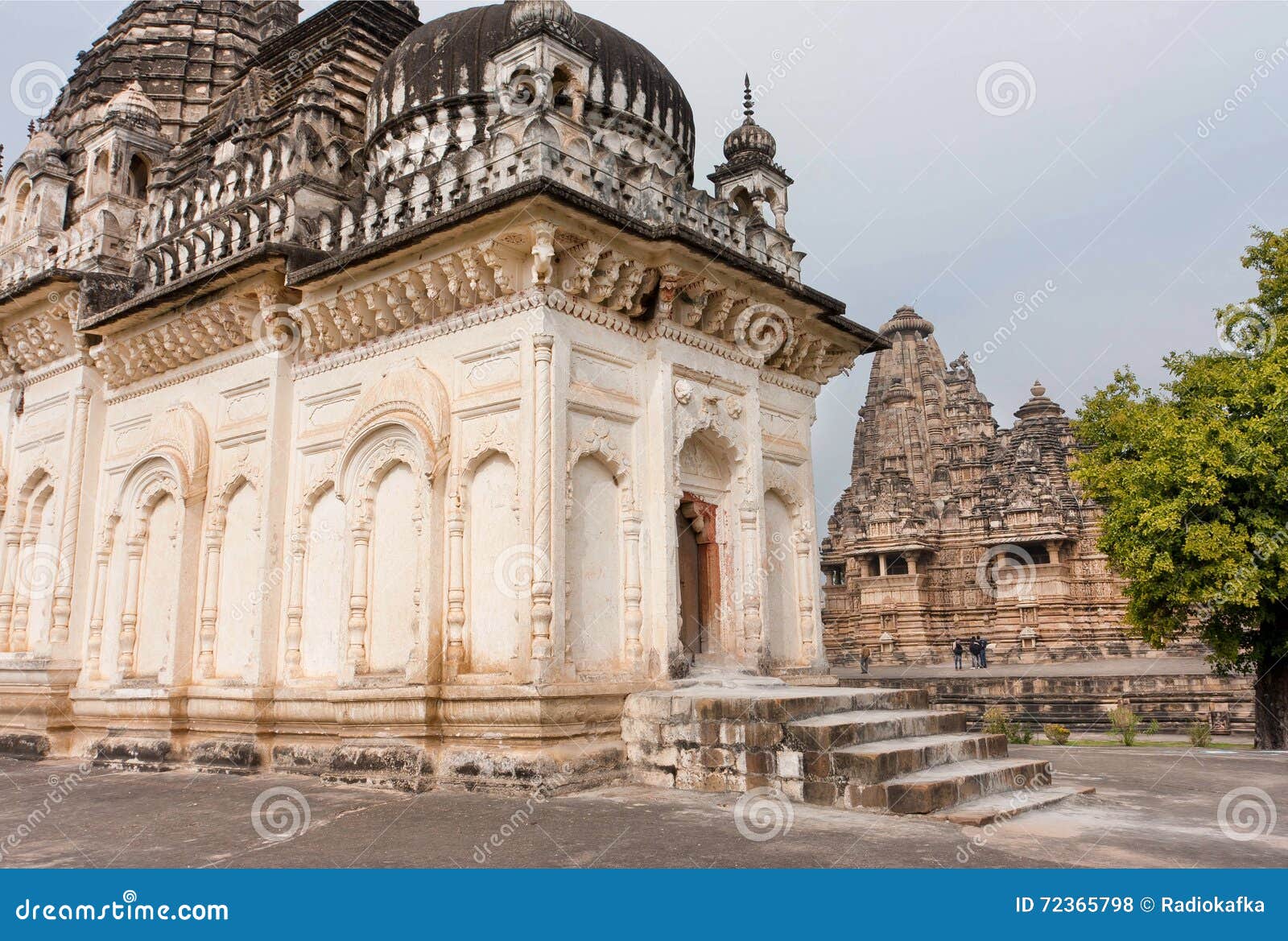 Ancient Structure Of Temple In Complex Of Khajuraho Group Of Monuments ...