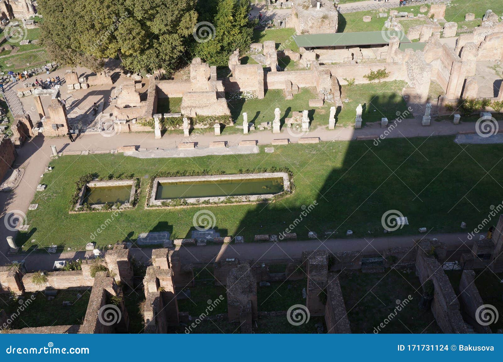 Ancient Structures of the Roman Forum Stock Photo - Image of europe ...