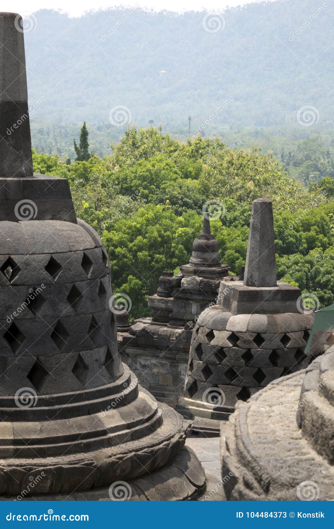 Ancient Stupa at Borobudur is a 9th-century Buddhist Temple in ...