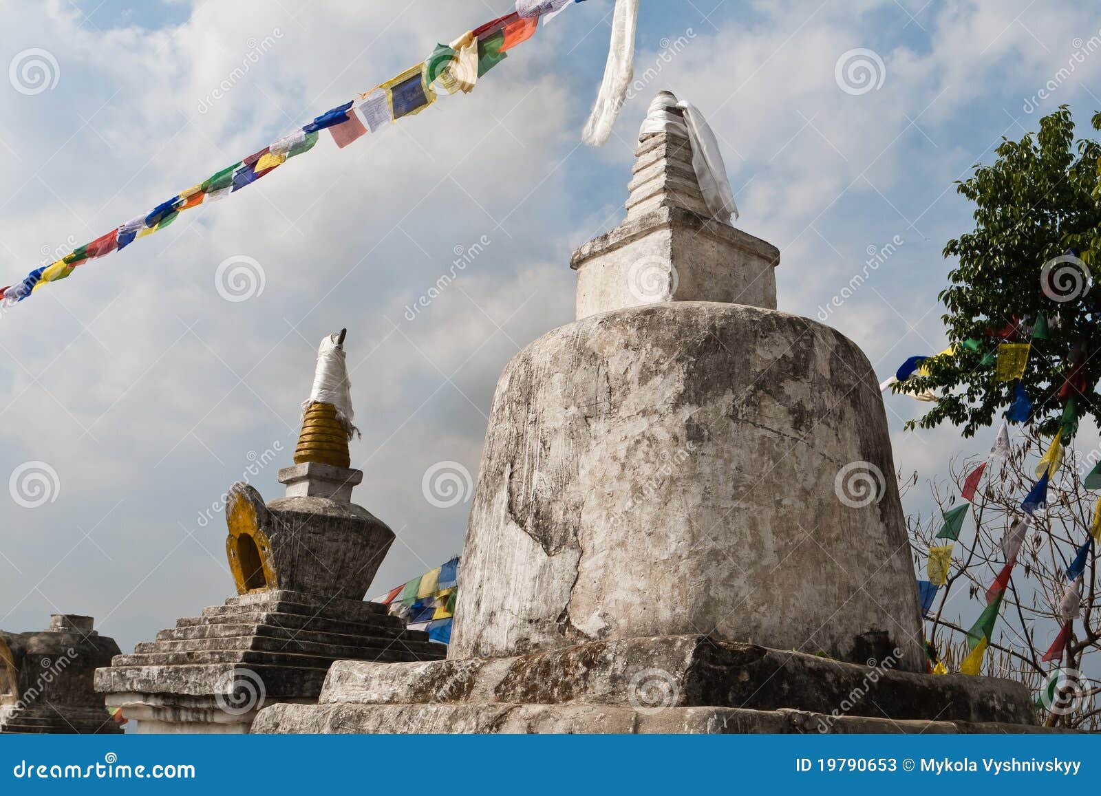 Ancient stupas stock image. Image of sacriface, pray - 19790653