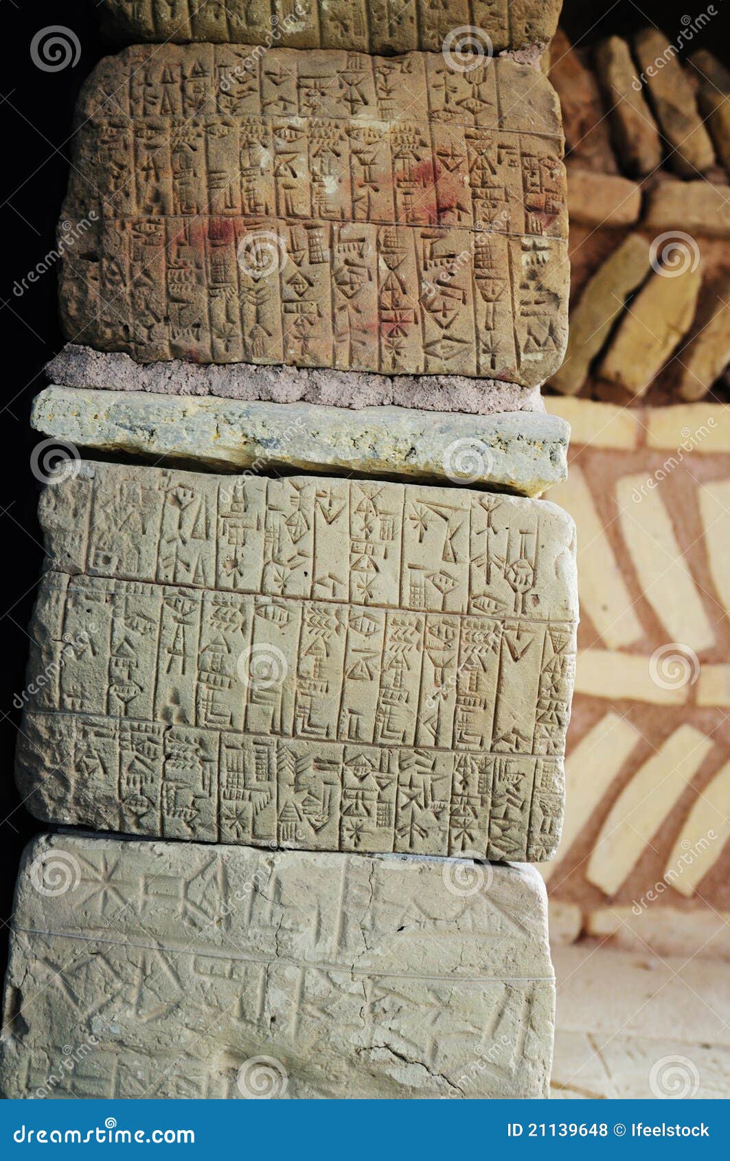 Ancient Sumerian Writing