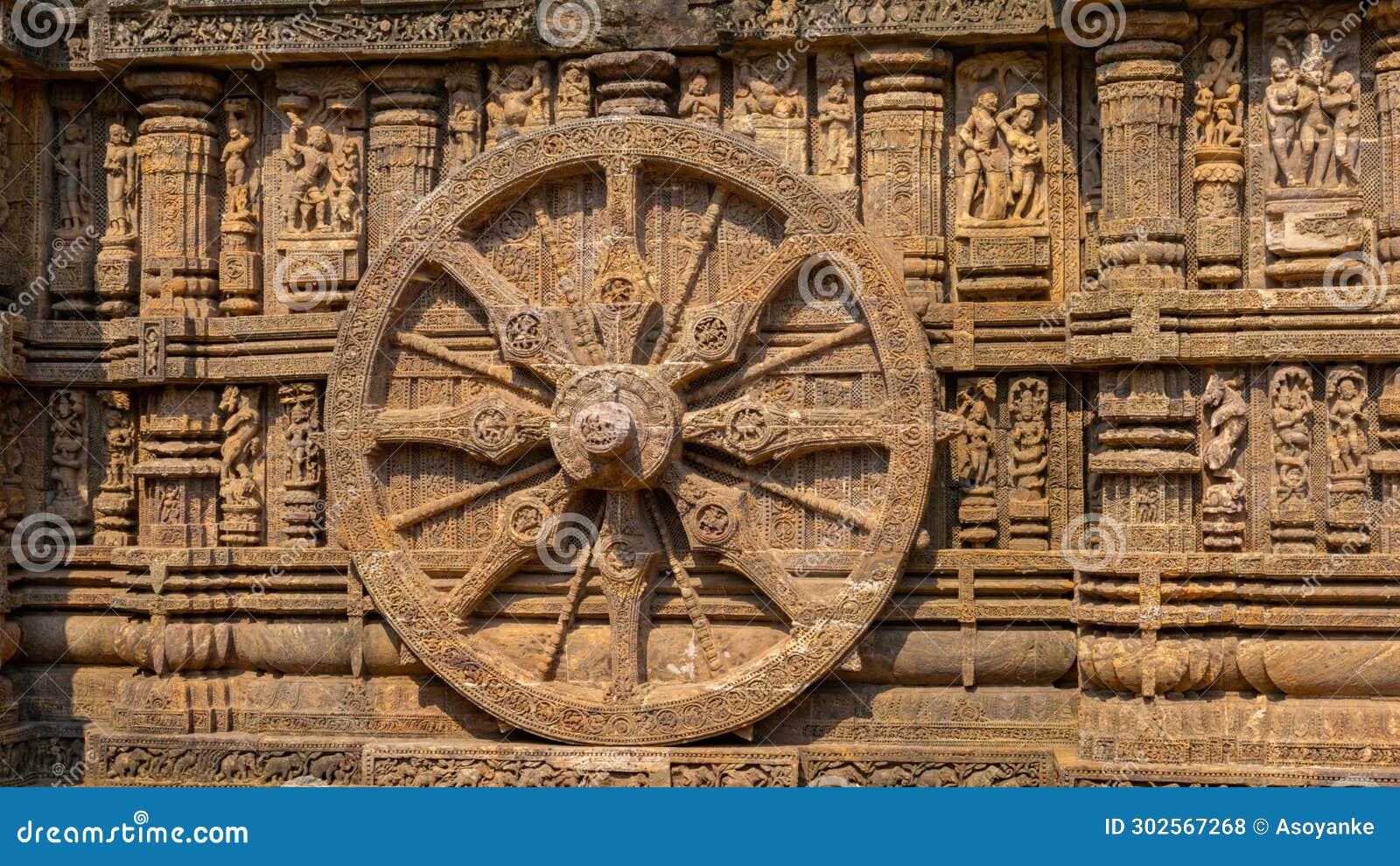 The Ancient Sun (surya) Temple at Konark Stock Photo - Image of temple ...