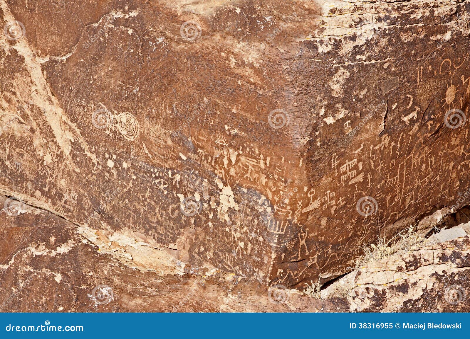 Ancient Symbols, Real Texture in Stone, USA Stock Image - Image of ...