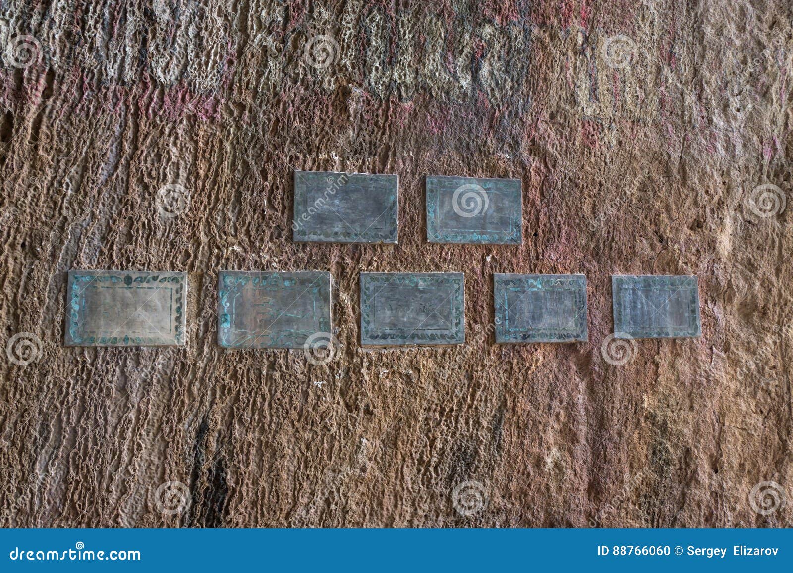 Ancient tablets in ground stock photo. Image of ancient - 88766060