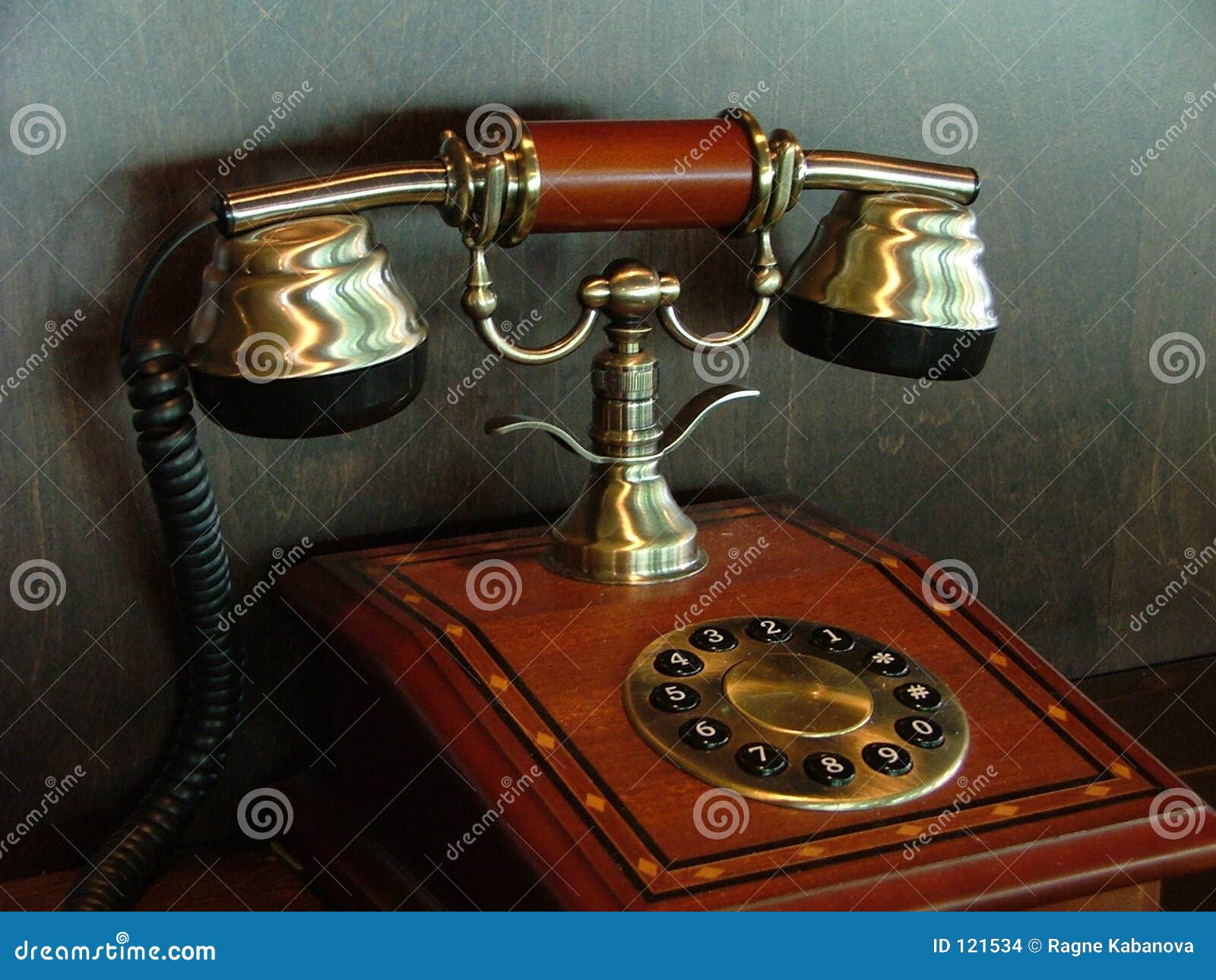 Ancient telephone stock photo. Image of grip, wire, phone - 121534