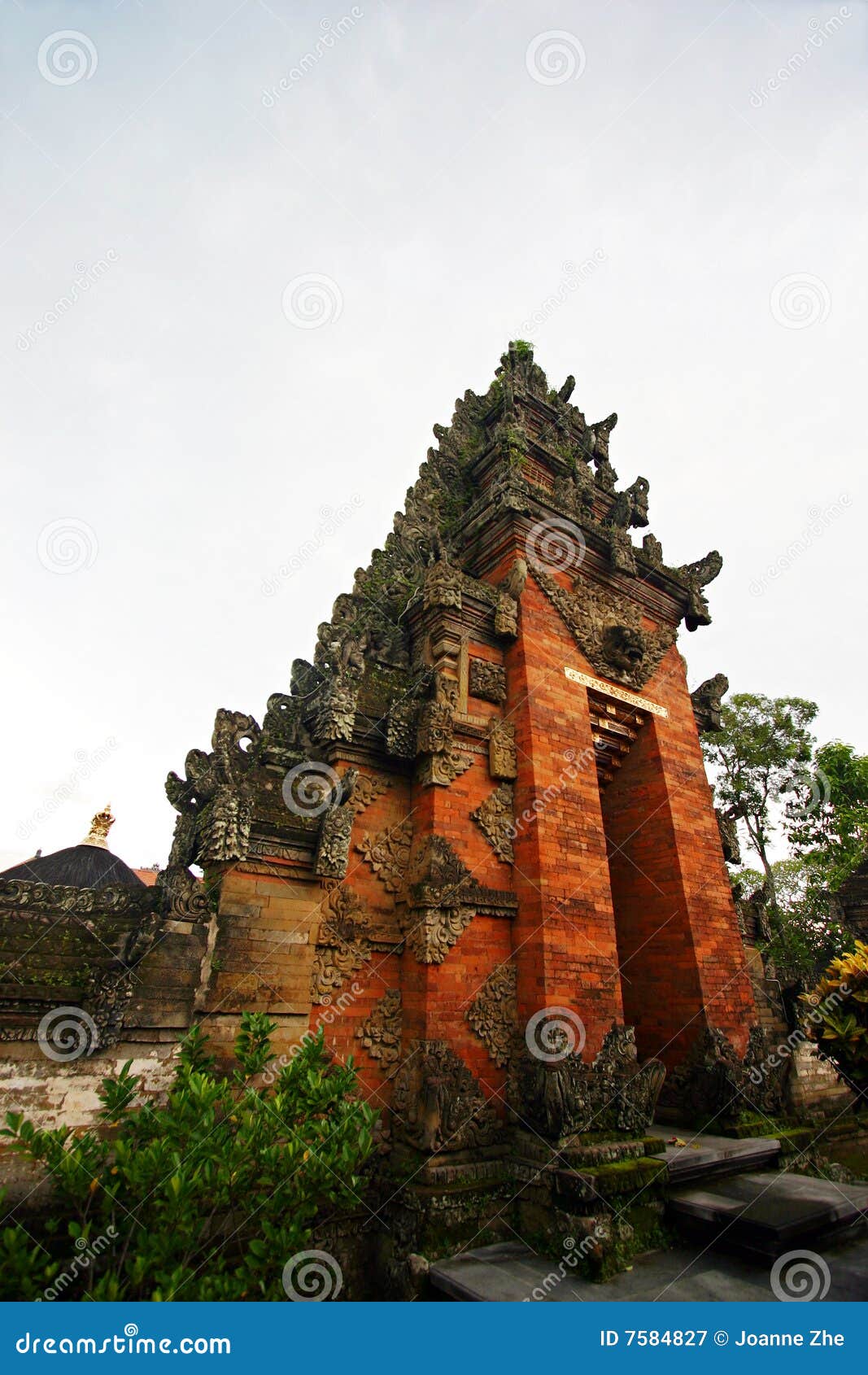 Ancient Temple Architecture, Bali Stock Image - Image of culture ...