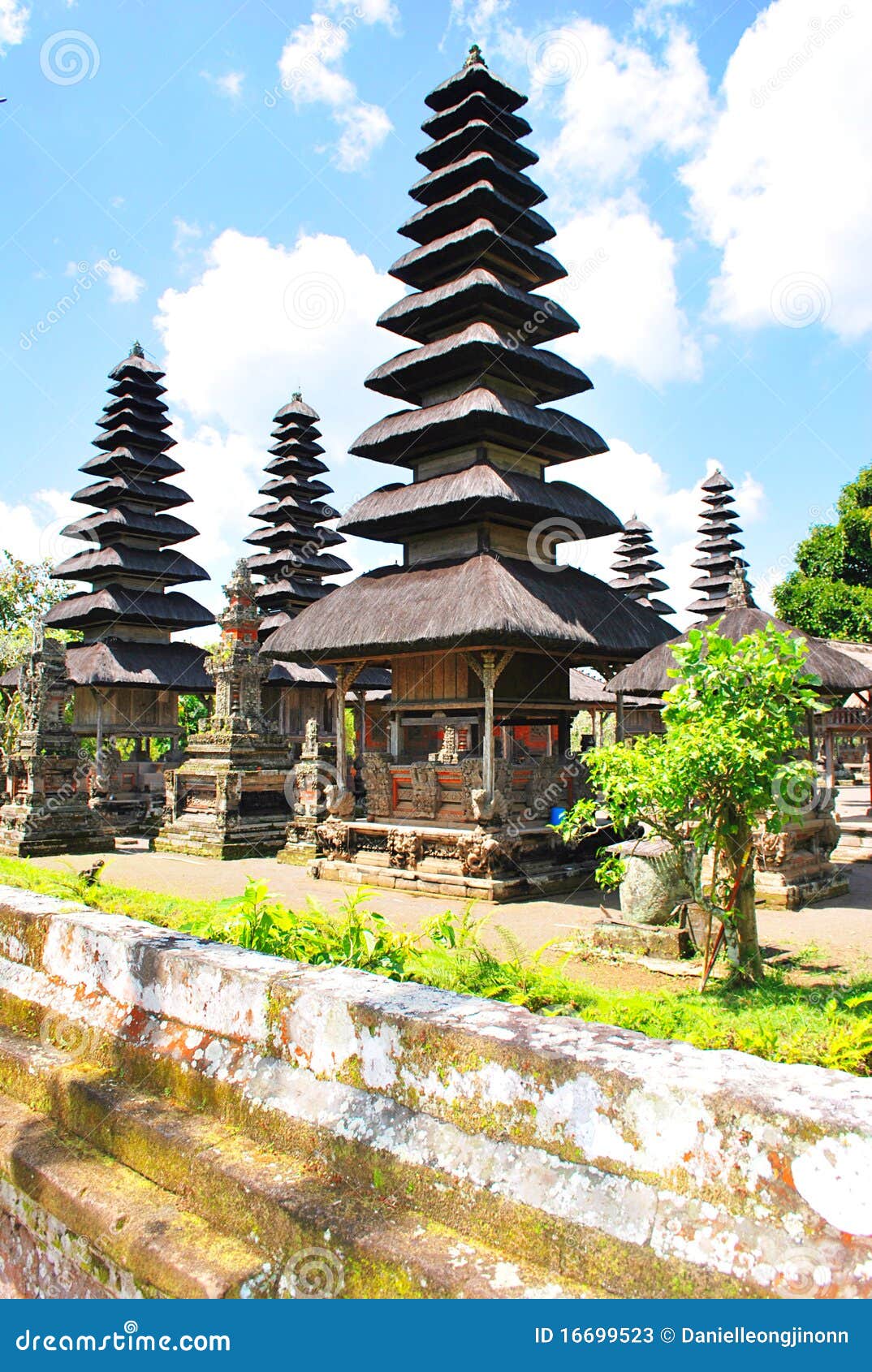 Ancient Temple, Bali, Indonesia Stock Image - Image of nature, pura ...