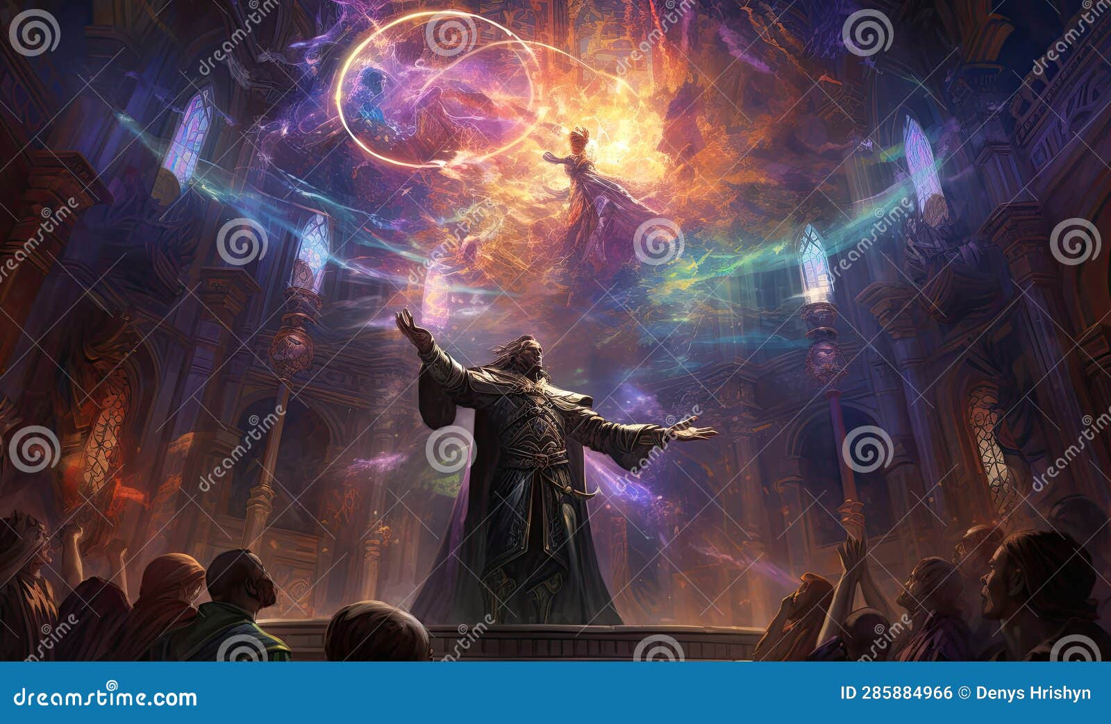 A Spellbinding Temple Stock Image | CartoonDealer.com #11179513