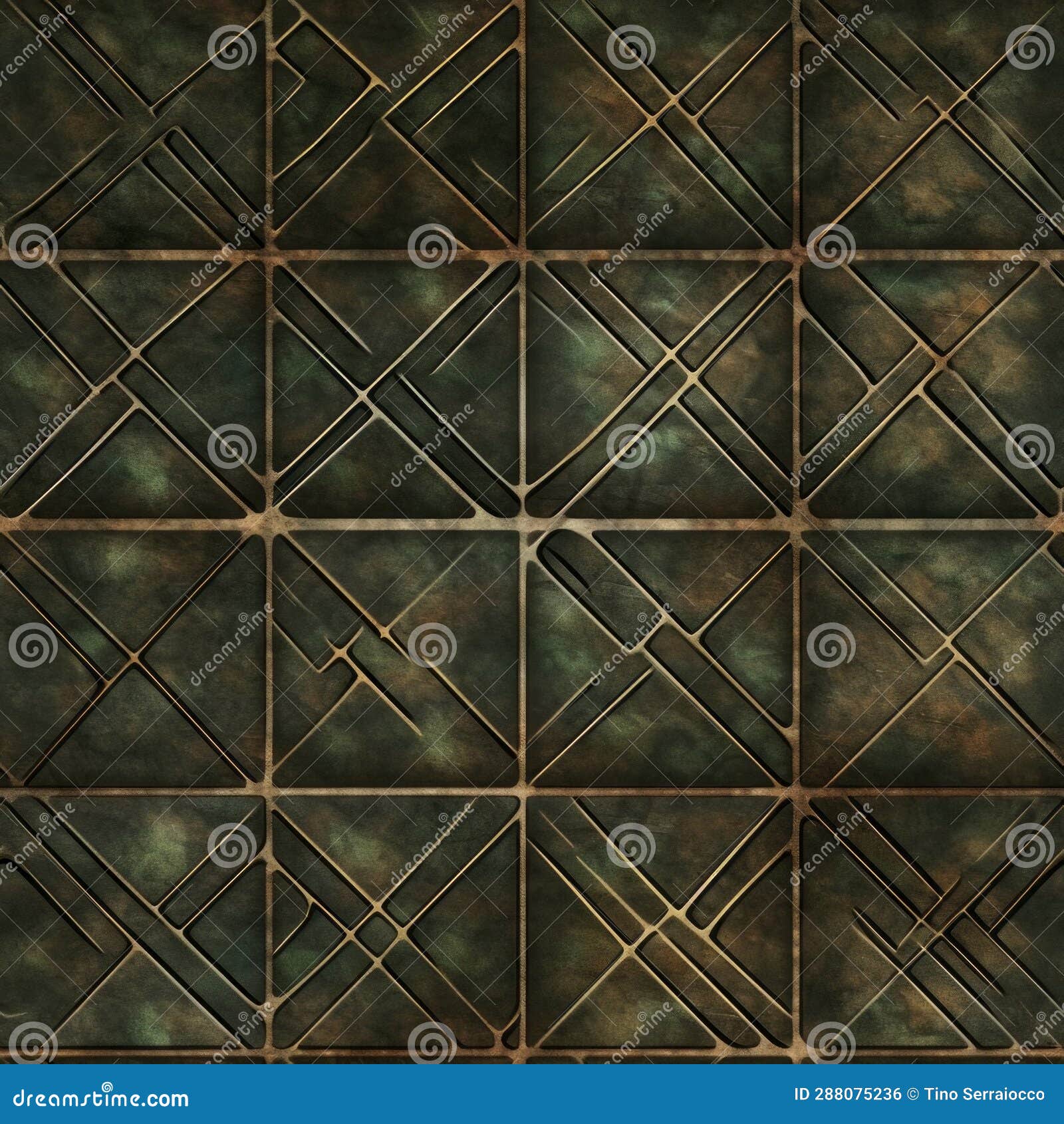 Ancient Temple Floor Tile Pattern Dark Tone Texture , Generated by AI ...