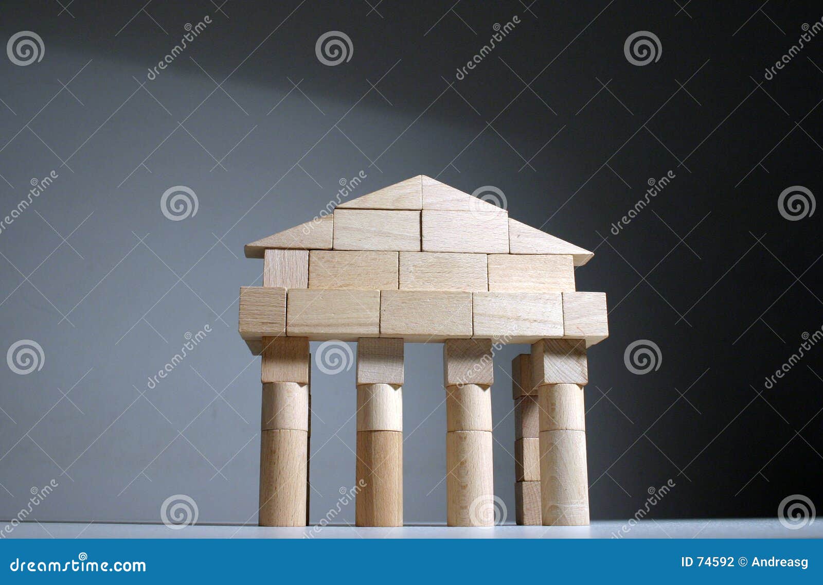 Ancient temple front stock photo. Image of ruins, wood, wooden - 74592
