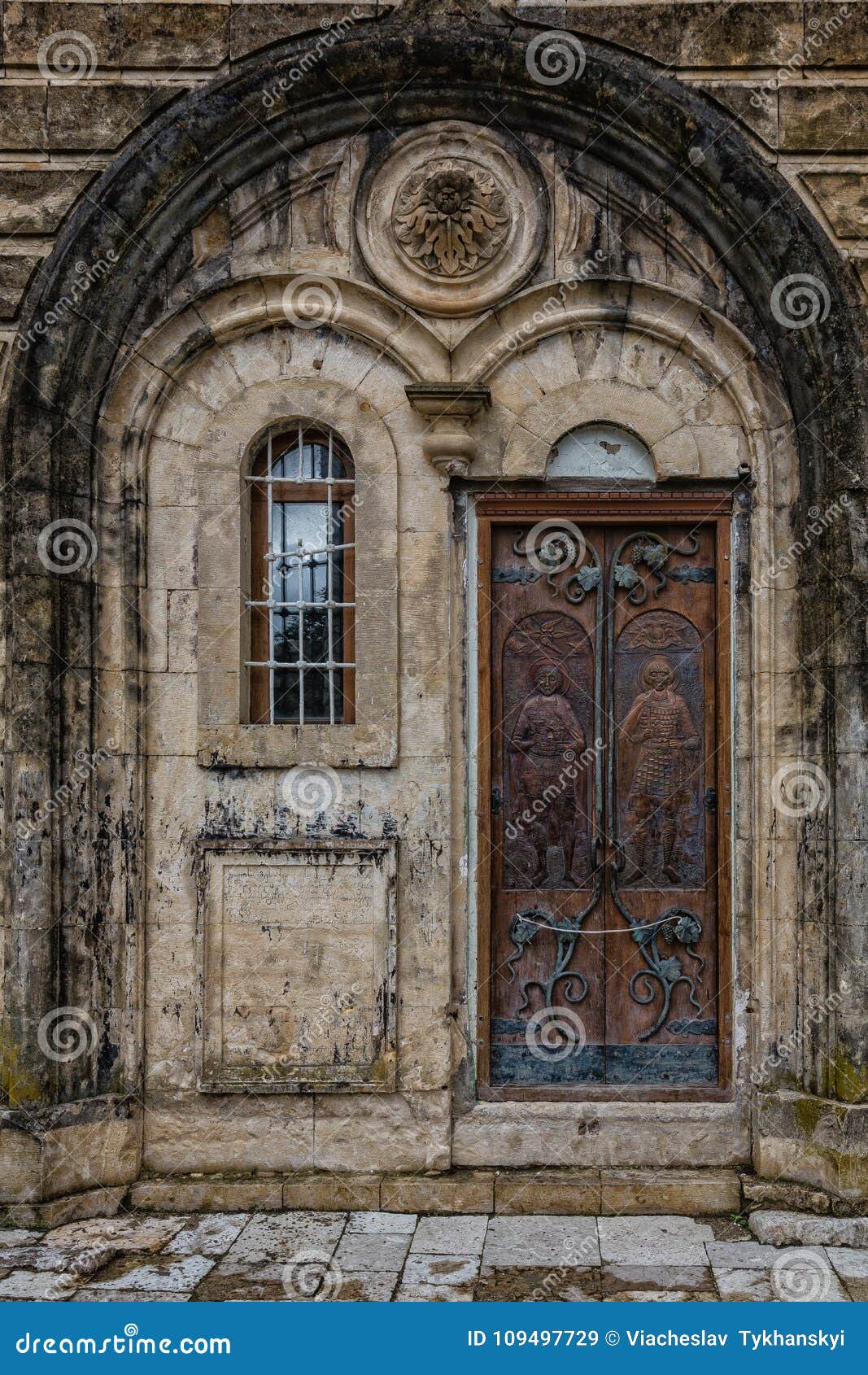 The Ancient Temple of Georgia Stock Image - Image of culture, castle ...