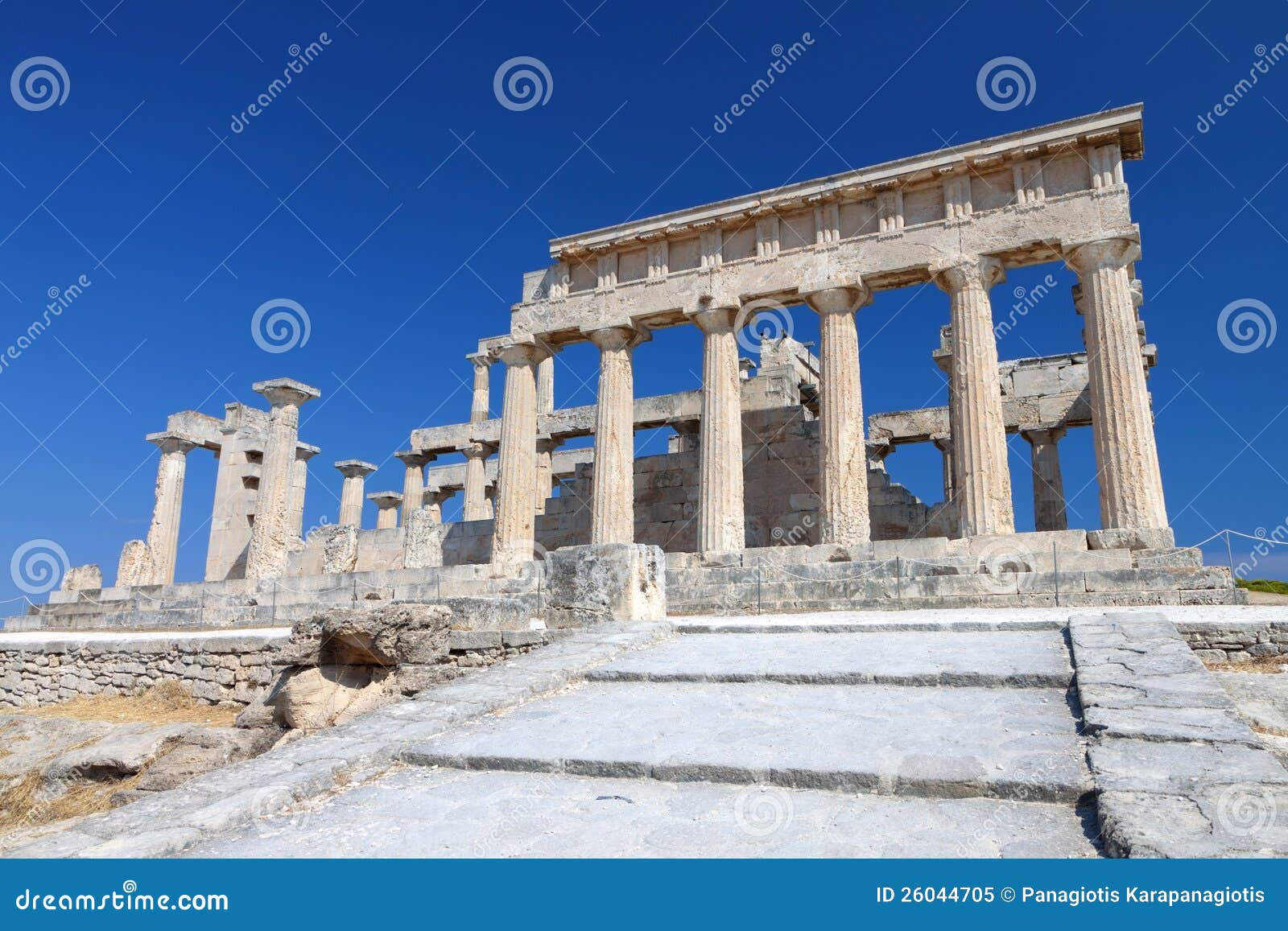 Ancient temple in Greece stock image. Image of ancient - 26044705