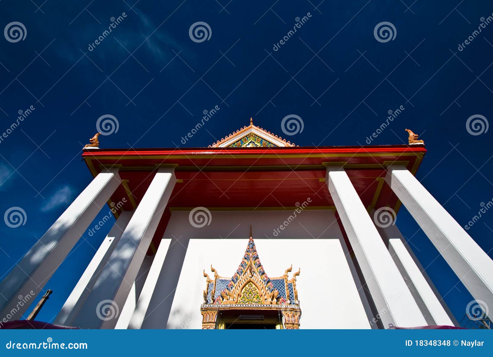 The Ancient Temple in Koh Kret, Nonthaburi Stock Photo - Image of ...
