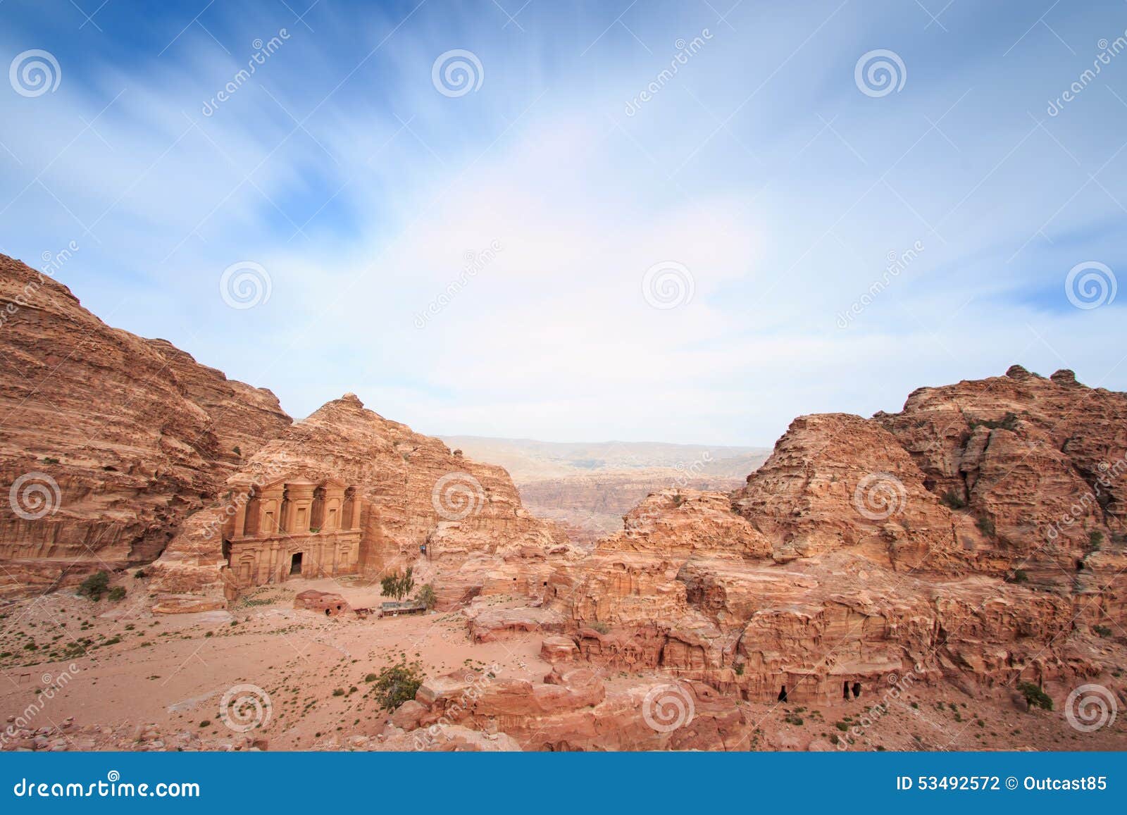 Ancient Temple in Petra, Jordan Stock Photo - Image of jordan, east ...