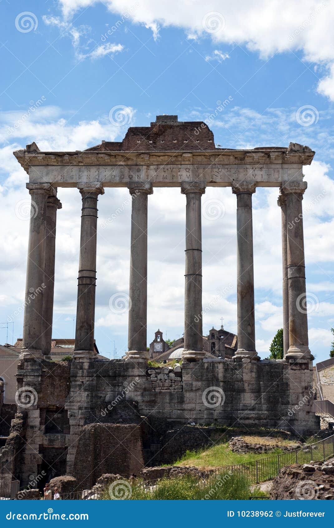 Ancient Temple - Rome - Italy Stock Photo - Image of empire, italy ...