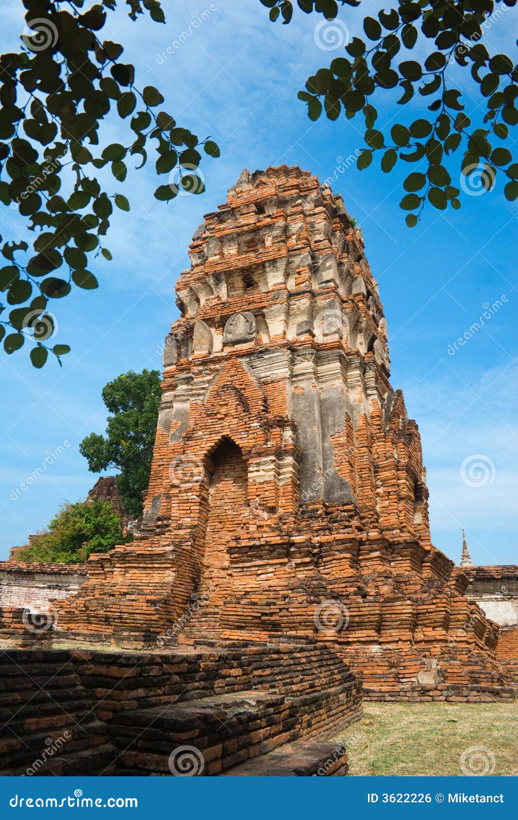 Ancient Temple Ruins stock photo. Image of bricks, temple - 3622226