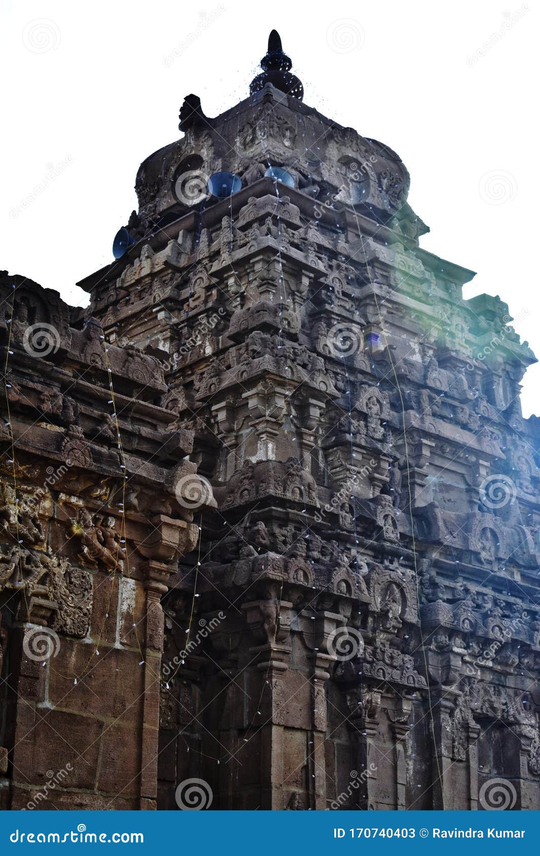An Ancient Temple Situated at Kurnool, AP India Stock Image - Image of ...