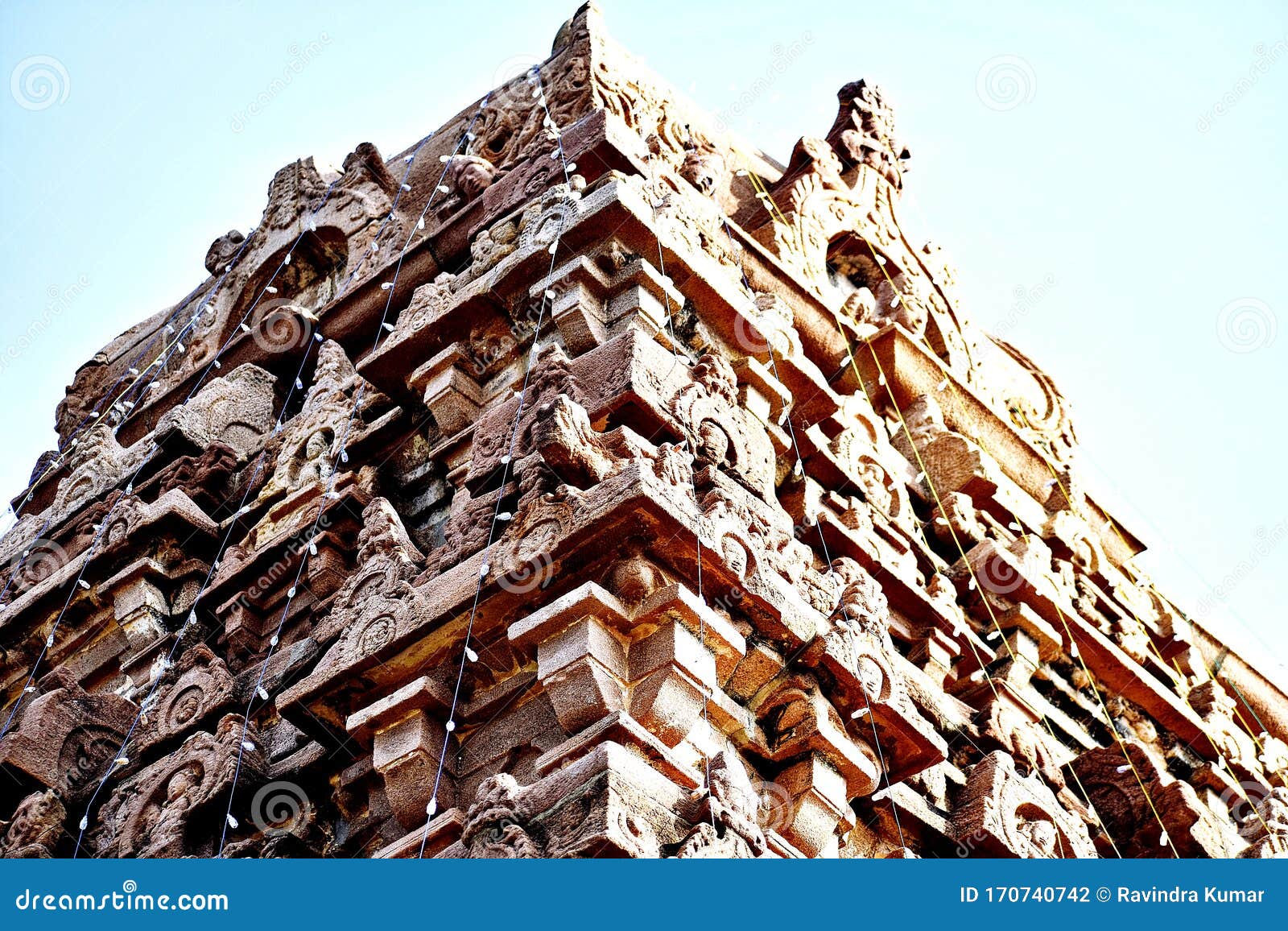 An Ancient Temple Situated at Kurnool, AP India Stock Photo - Image of ...