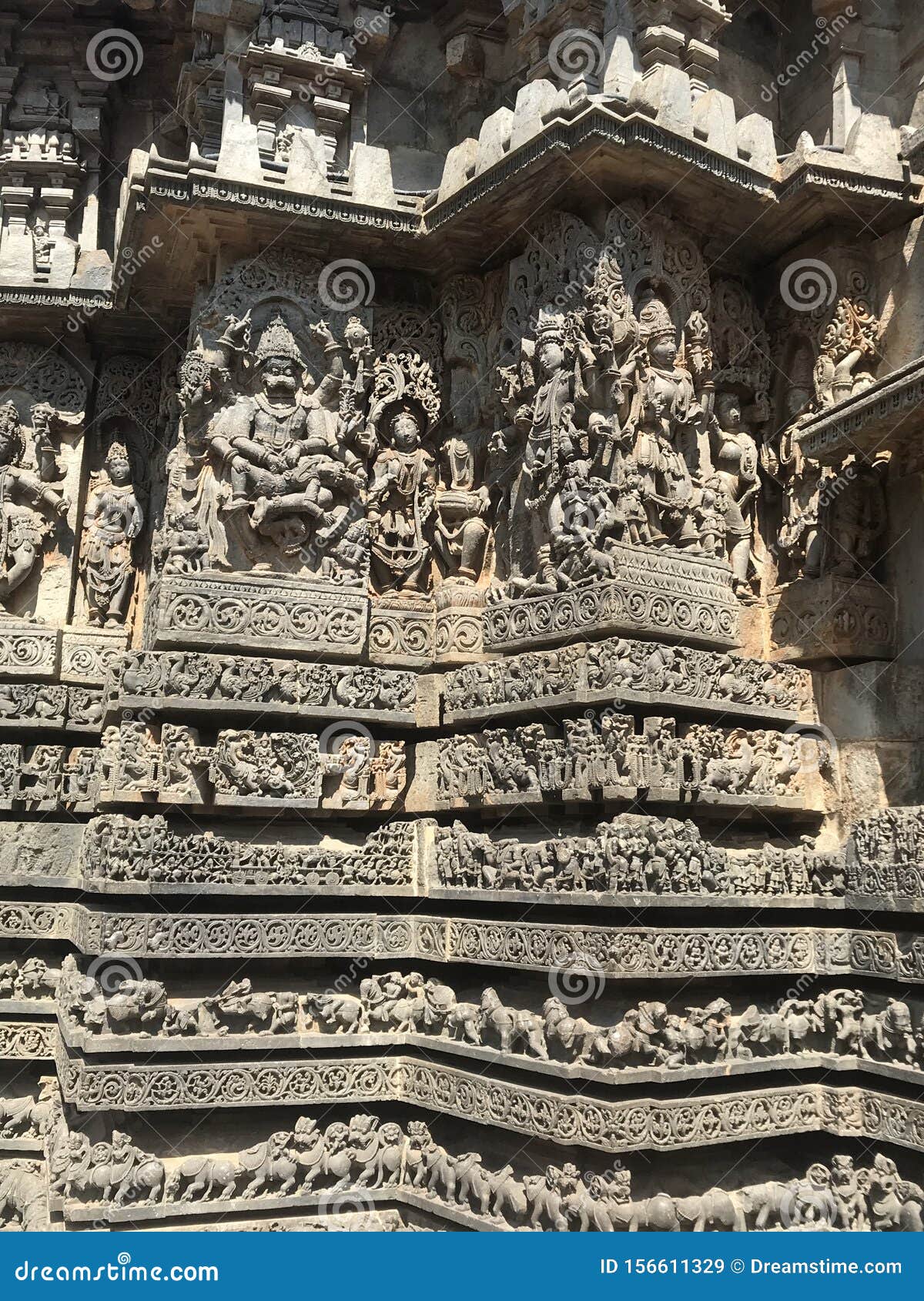 Ancient Temple Structures Sculpture and Architecture Stock Image ...