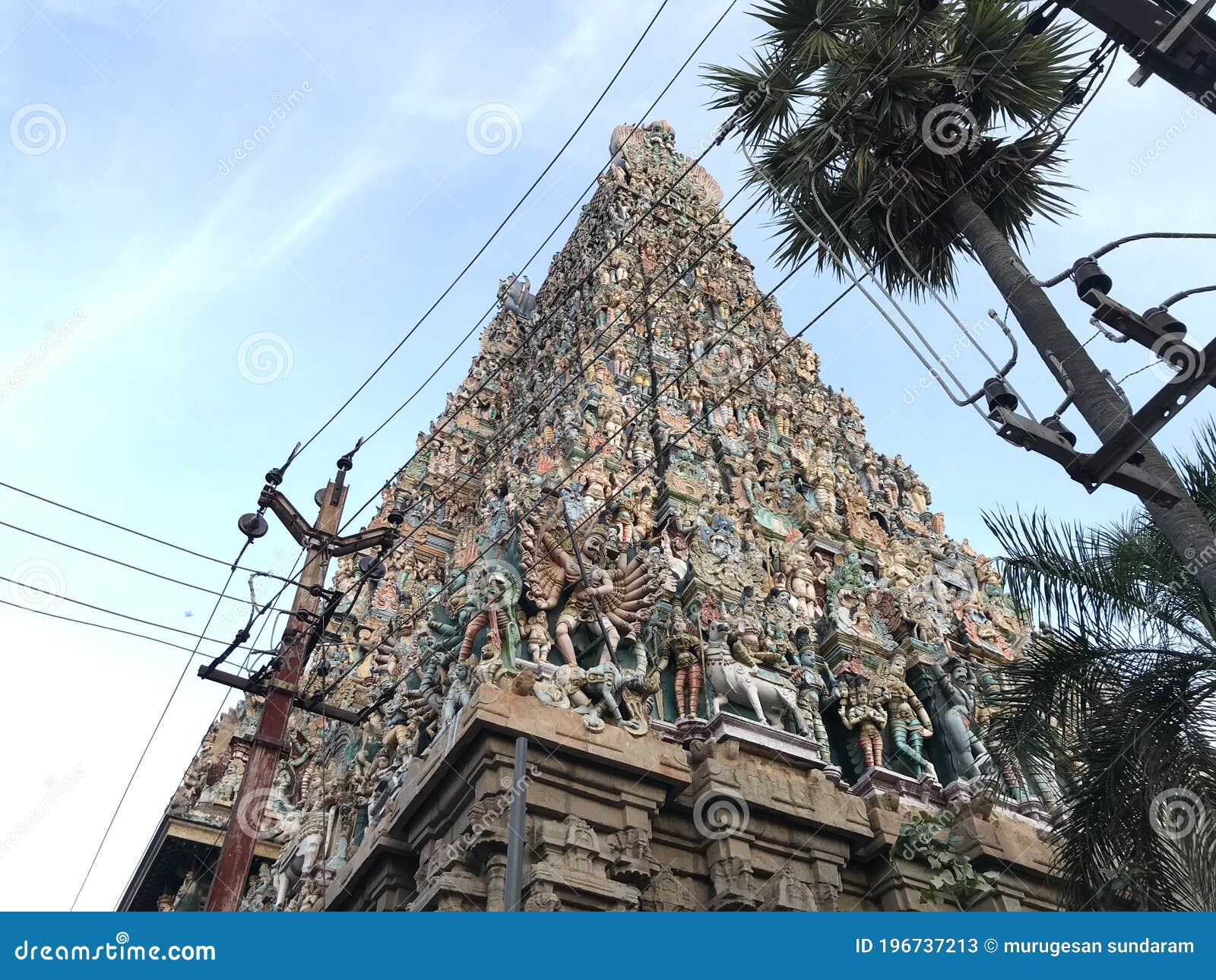 Ancient Temple with Thousands of Statues of Male and Female Goddess in ...
