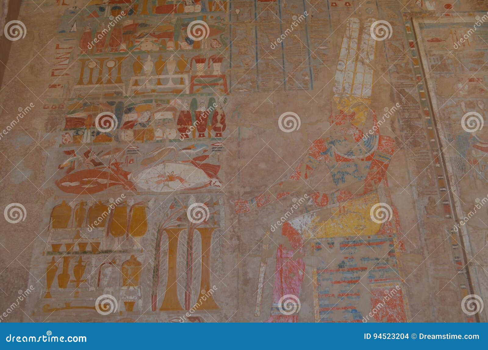 Ancient temple wall stock photo. Image of stone, shot - 94523204