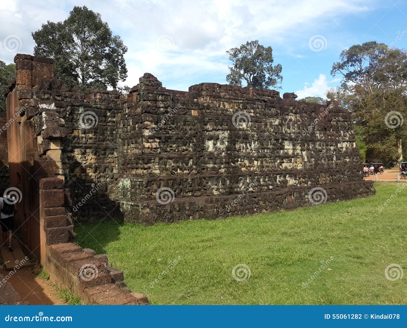 Ancient Temple Wall editorial photography. Image of wall - 55061282