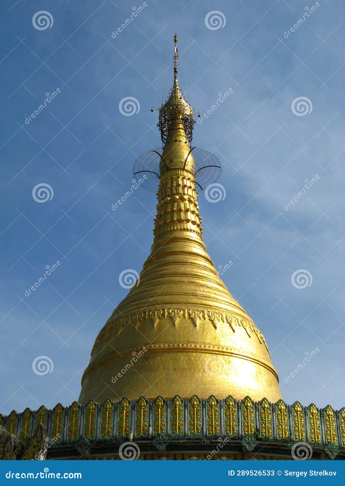 The Ancient Temple in Yangon, Rangoon, Myanmar Stock Image - Image of ...