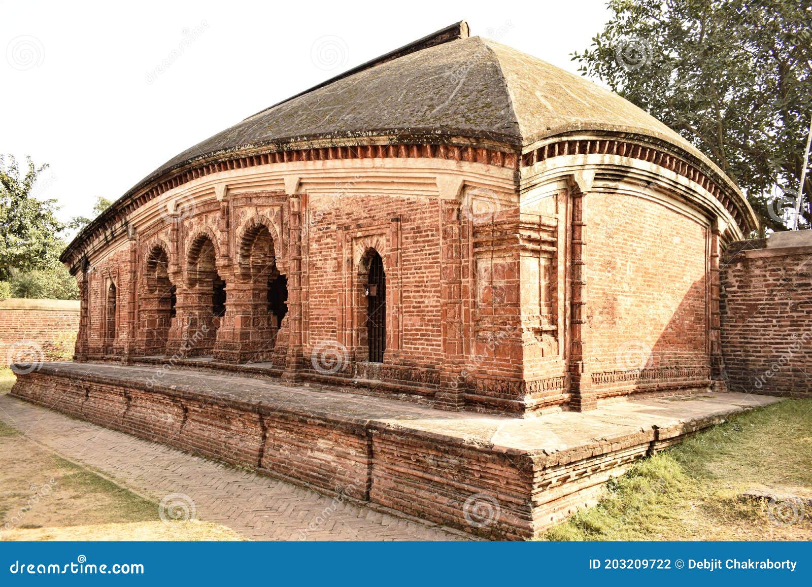 Ancient Terracotta Kitchen Structure Stock Photo - Image of destination ...