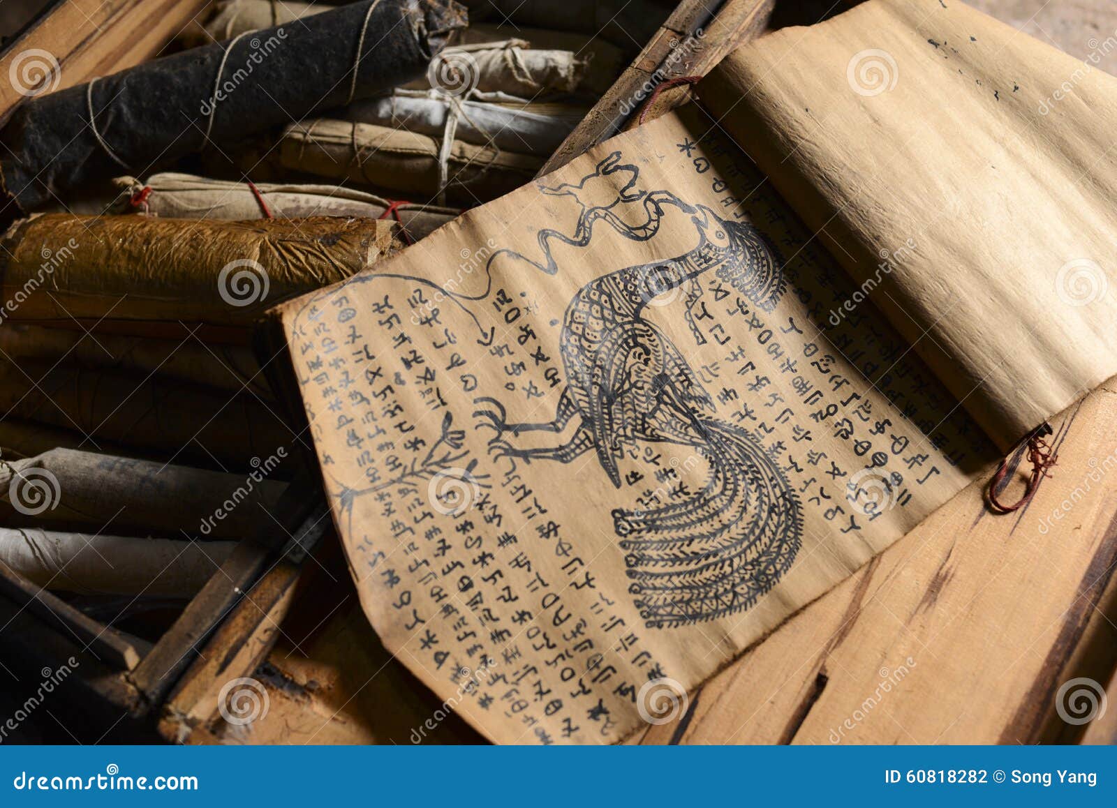 Ancient Text of Religious Scriptures Stock Photo - Image of open, faith ...