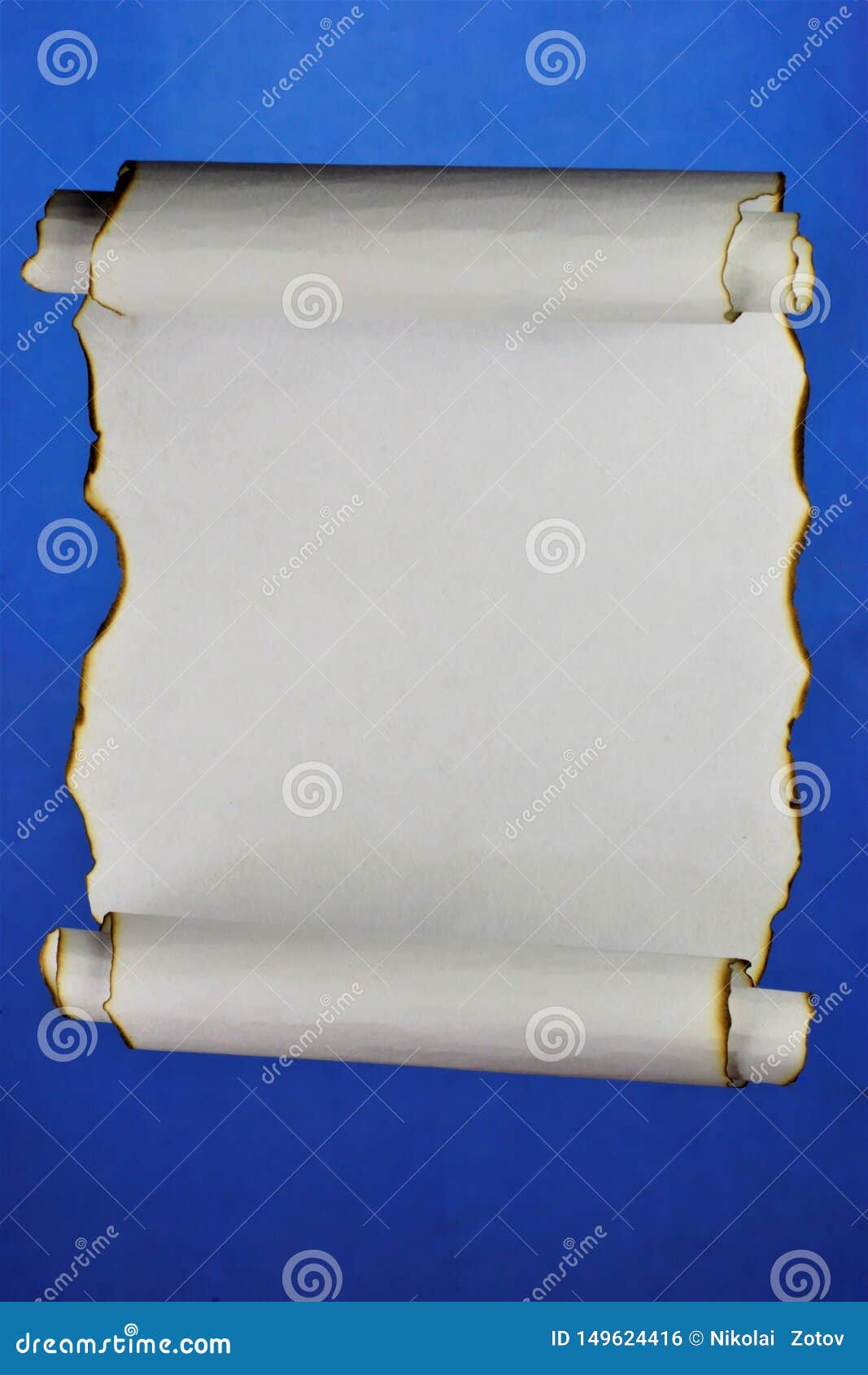 Ancient Texture of Old Paper Scroll, Background for Writing Creativity ...