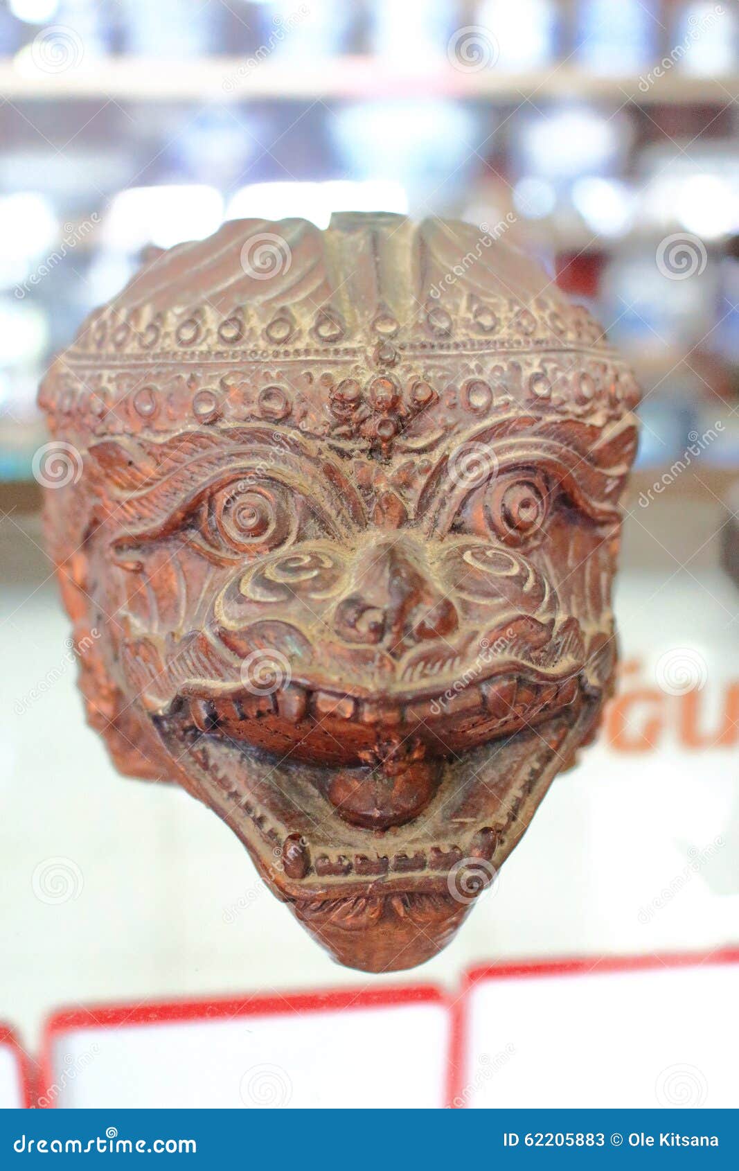 Ancient Thai actor s mask stock image. Image of ancient - 62205883