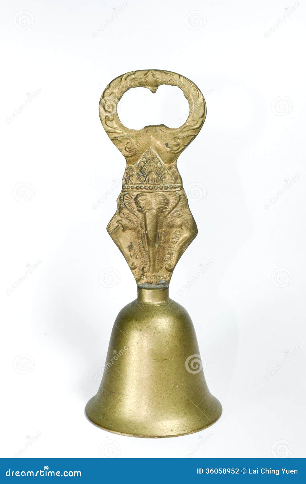 Ancient Thailand Gold Rattle Stock Photo - Image of color, round: 36058952