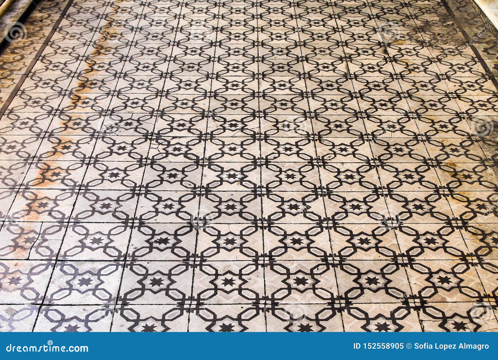 Ancient Tile Background Craft Style Old Stock Image - Image of design ...