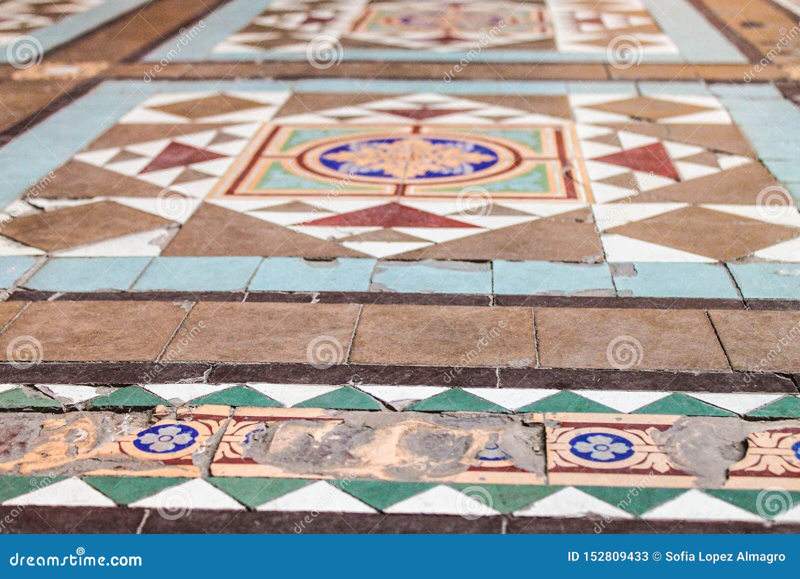 Ancient Tile Background Ancient Tile Background Style Stock ...