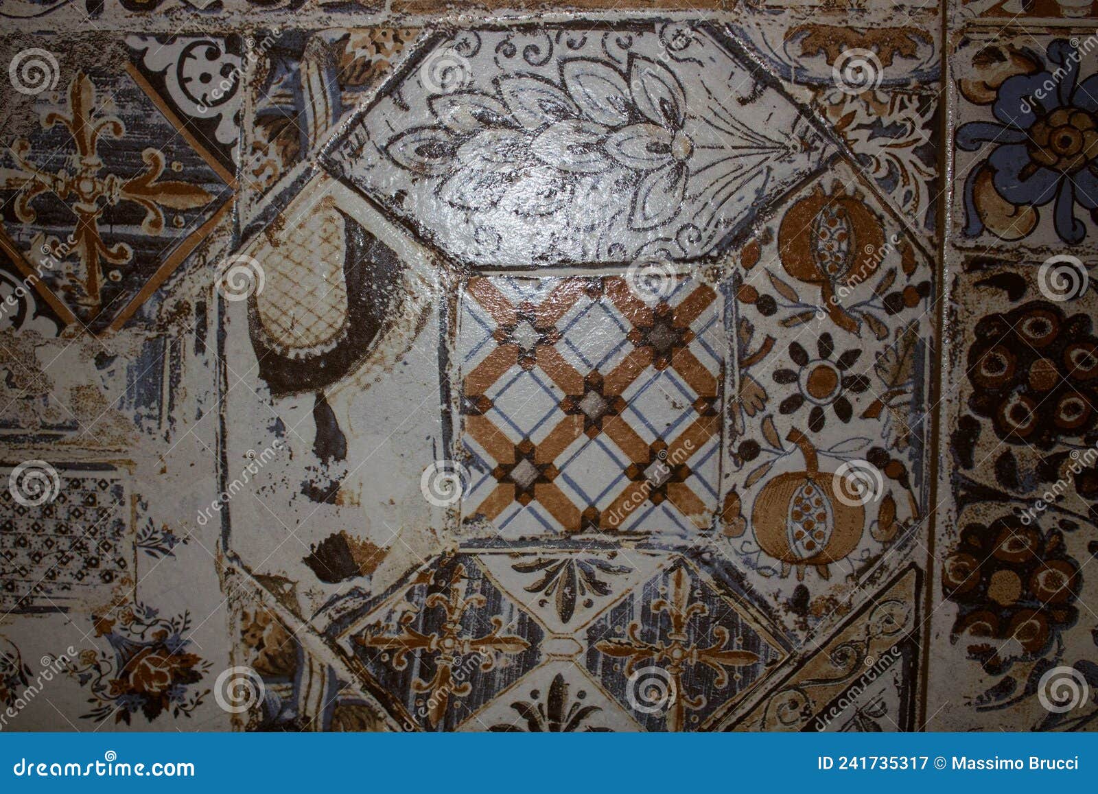 Ancient Tiles Roof Background. Stock Photography | CartoonDealer.com ...