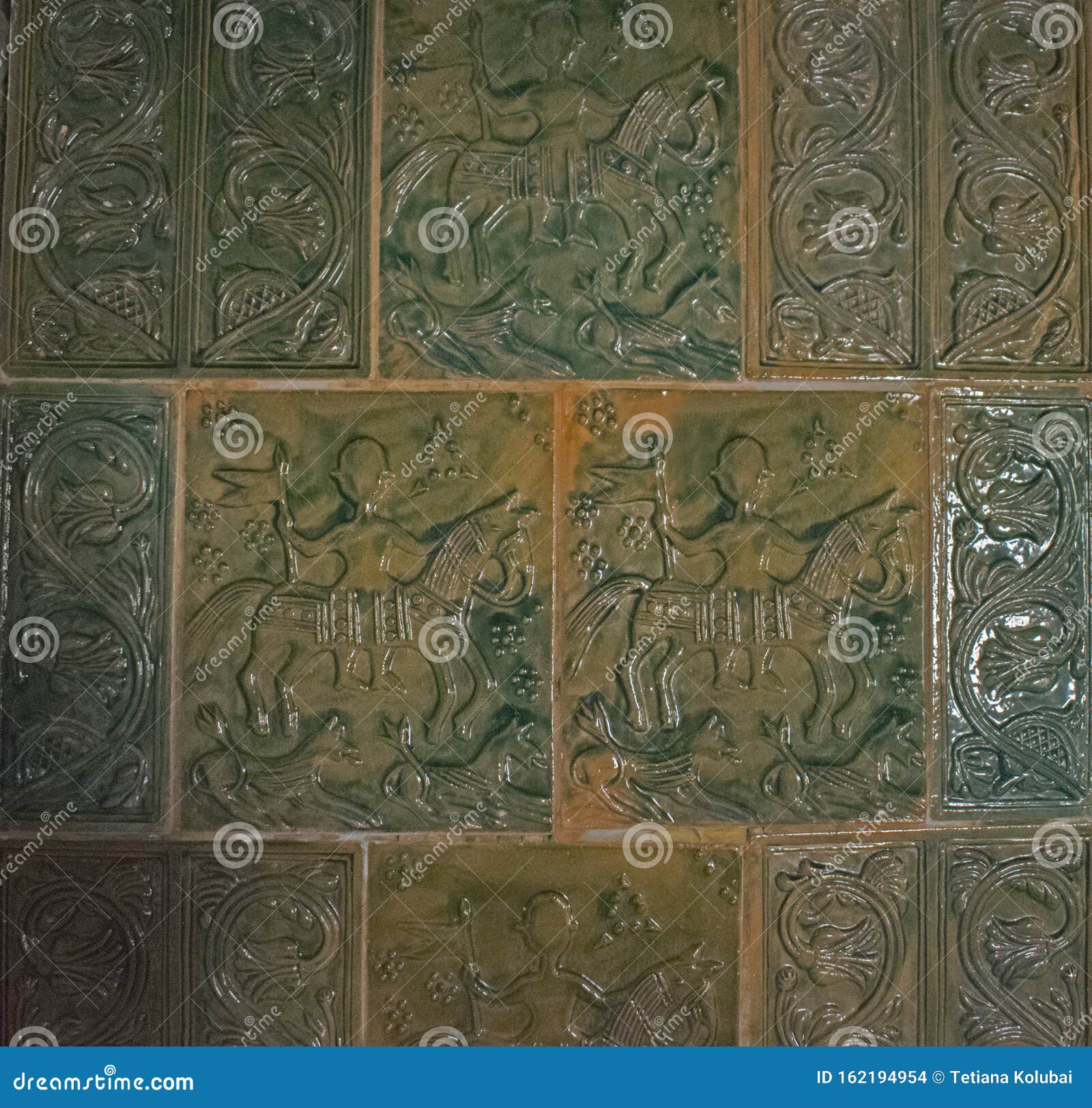 Ancient Tiles Roof Background. Stock Photography | CartoonDealer.com ...