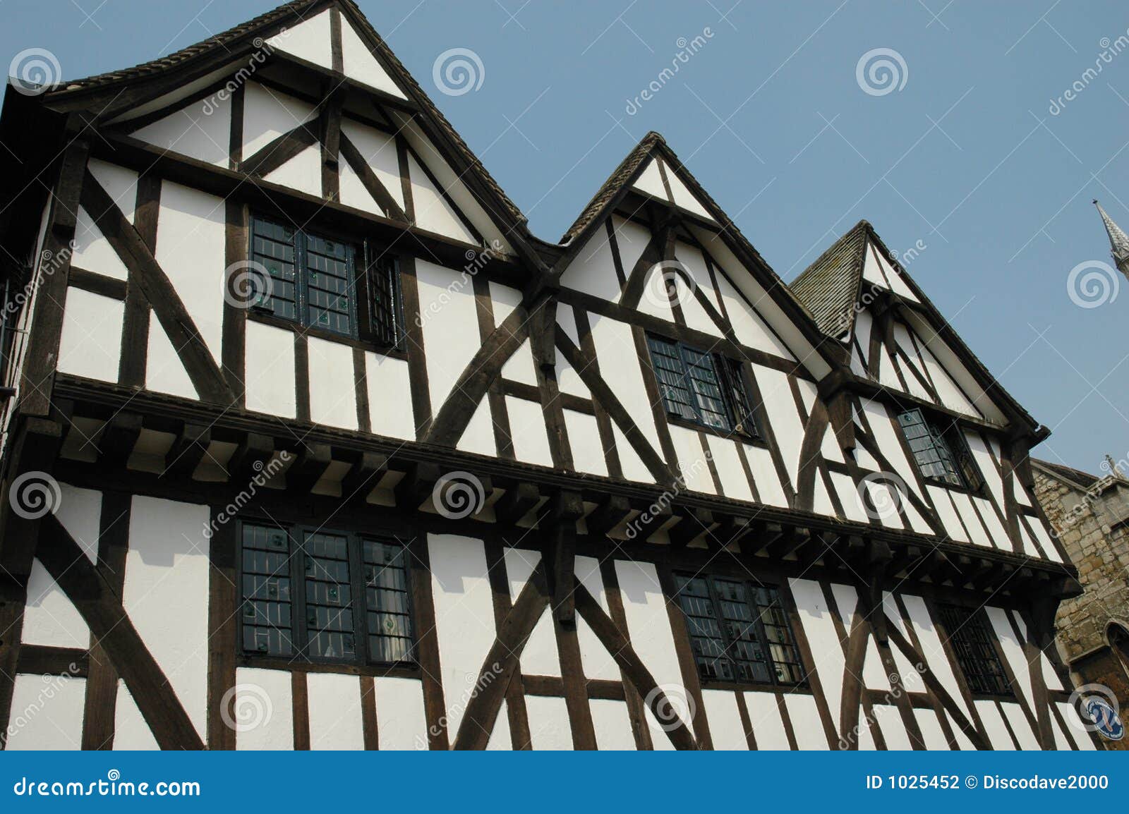 Ancient timber building stock photo. Image of housing - 1025452