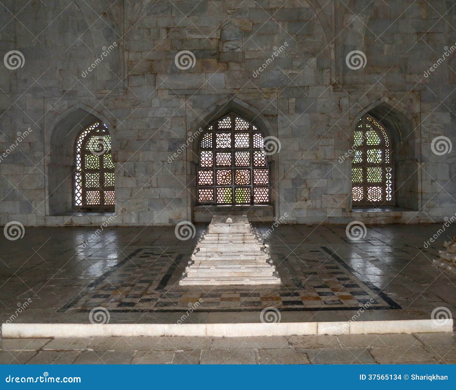 Muslims Tomb Inside Bohg-e Harun Vilayet Shrine Stock Image ...