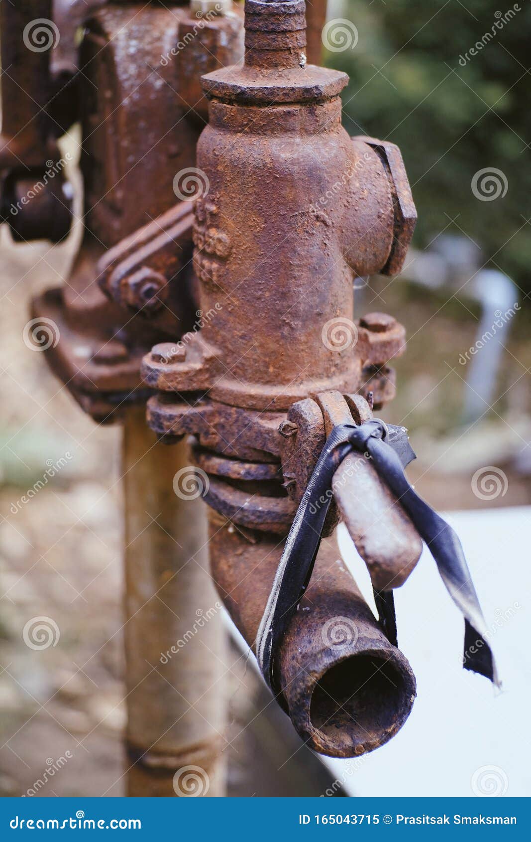 Ancient tool stock image. Image of pump, deep, ancient - 165043715