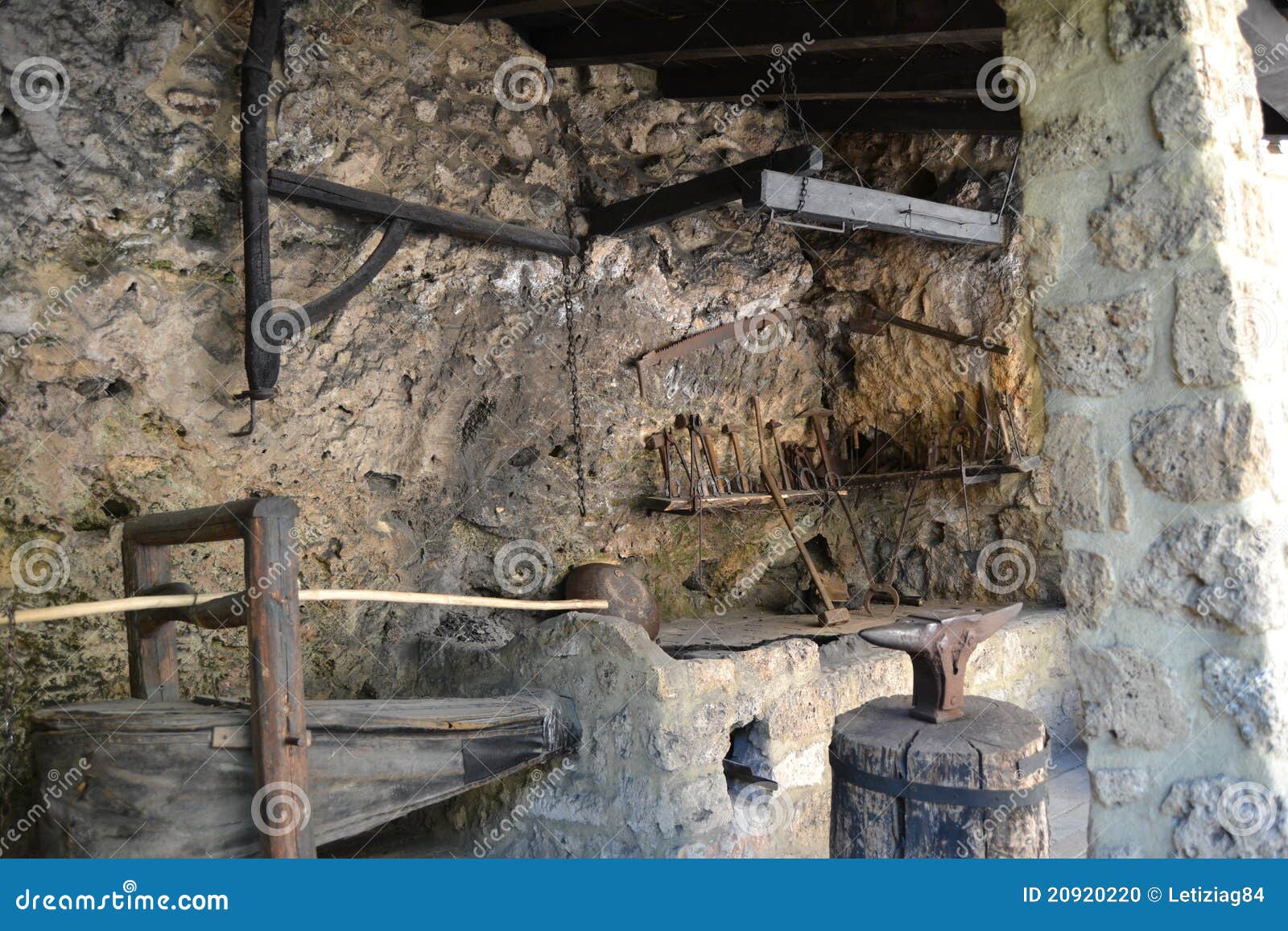 Ancient Tools for the Artisan Stock Photo - Image of events, hammer ...