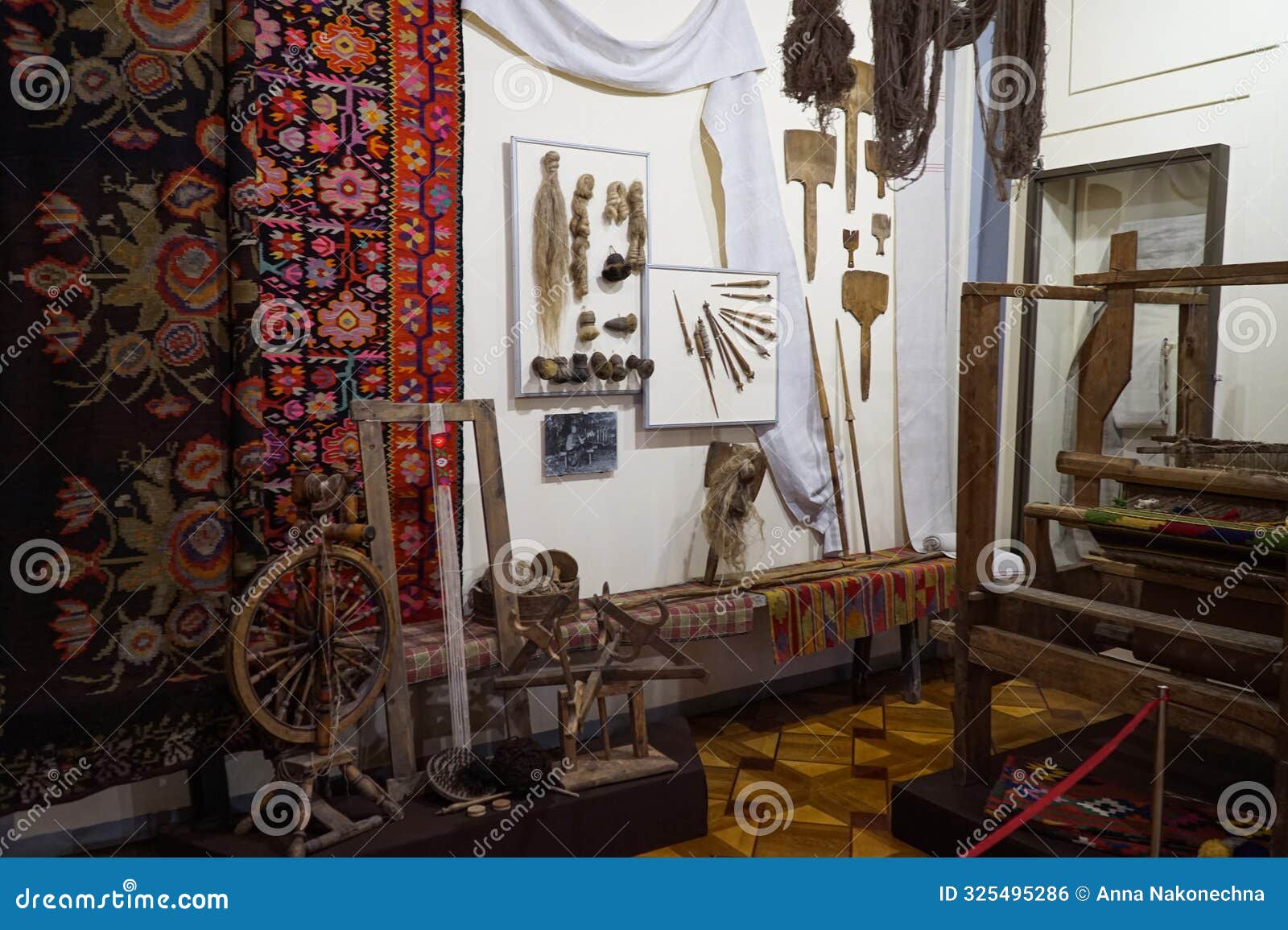 Ancient Tools of Peasants Work in Cherkasy in the Museum of Local ...