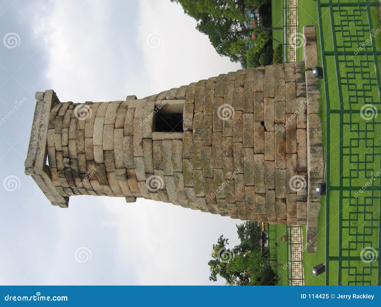 Ancient tower stock image. Image of stone, orient, structure - 114425