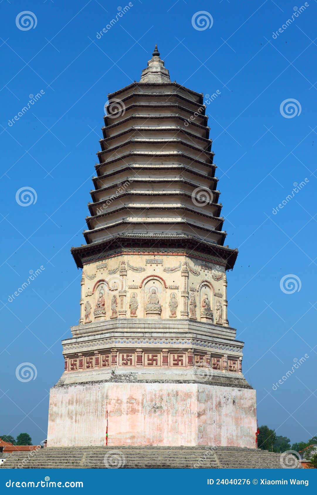 Ancient Tower stock photo. Image of travel, oriental - 24040276