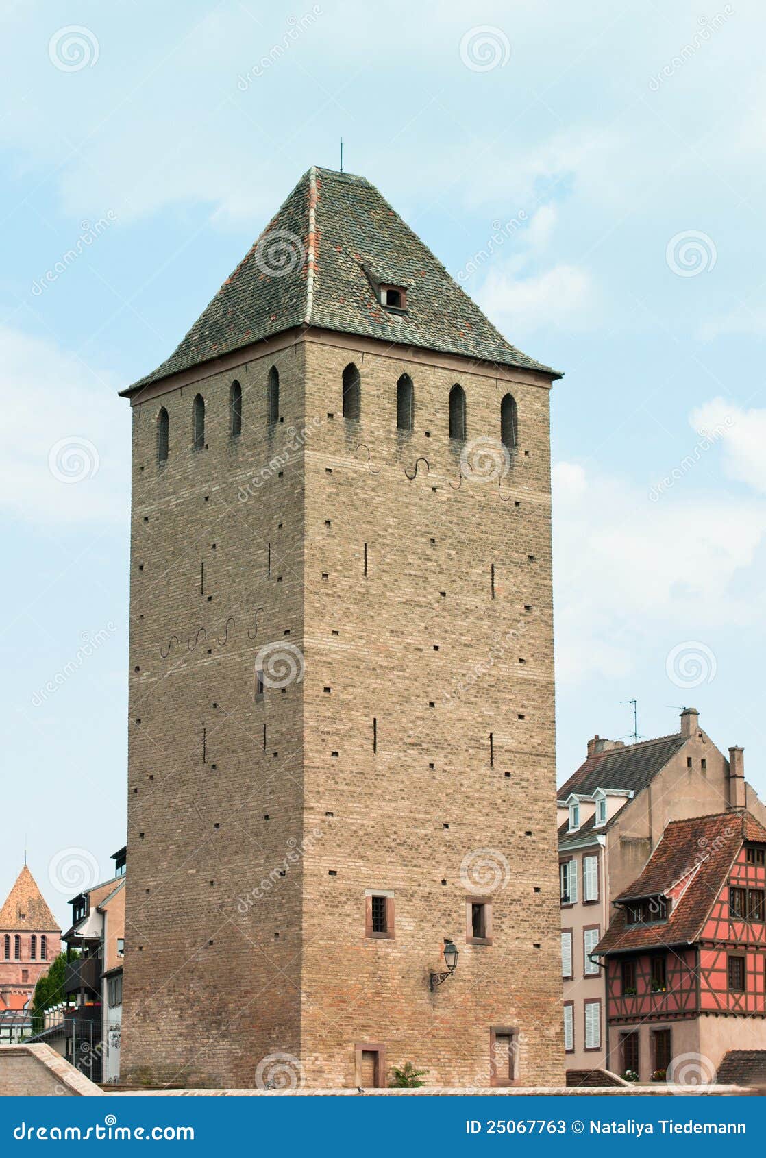 Ancient tower stock image. Image of europe, city, travel - 25067763