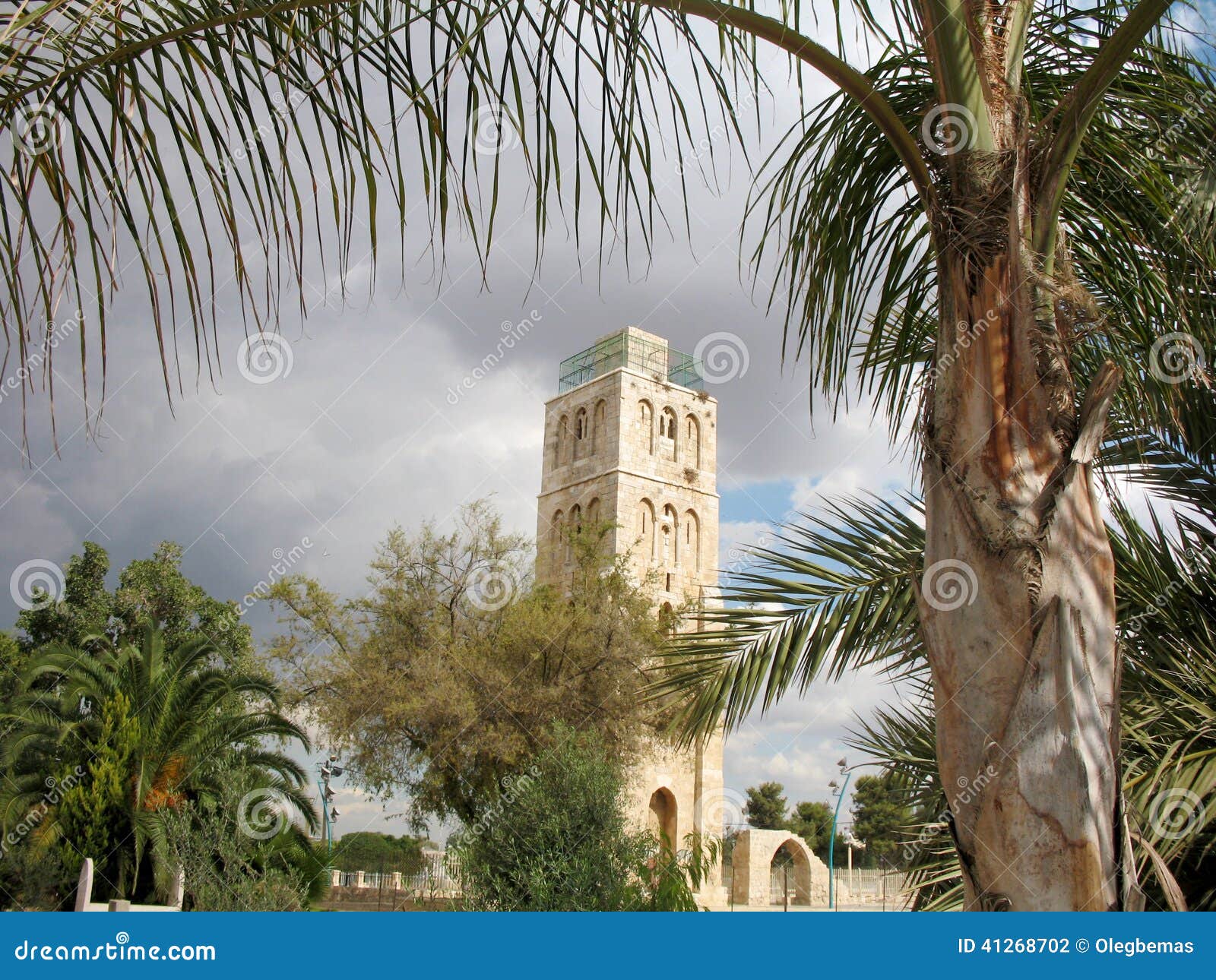 Ancient Tower in Arabic Style Stock Photo - Image of culture, tower ...