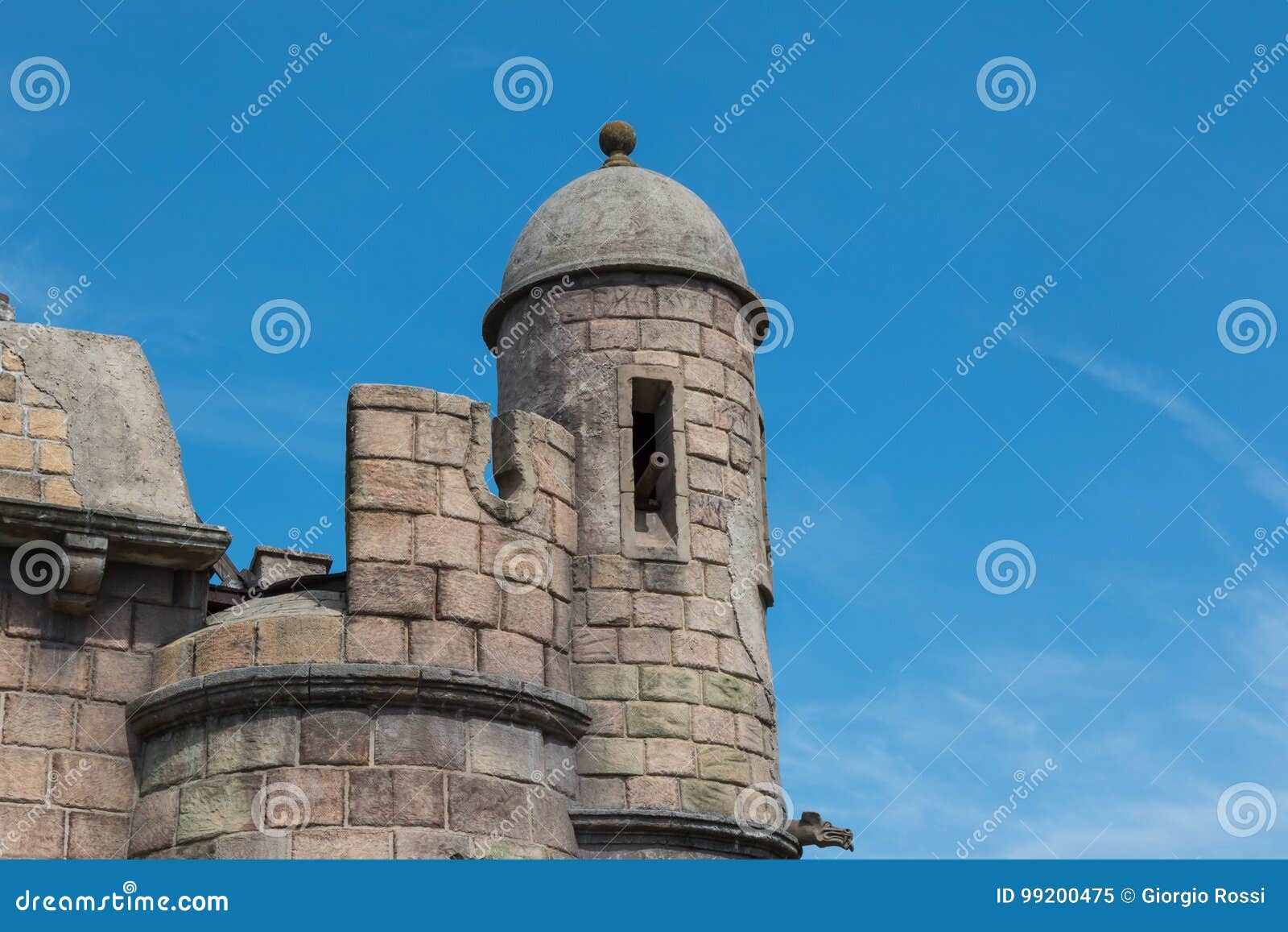 Ancient Tower in Castle in Italy, Europe Stock Image - Image of holiday ...
