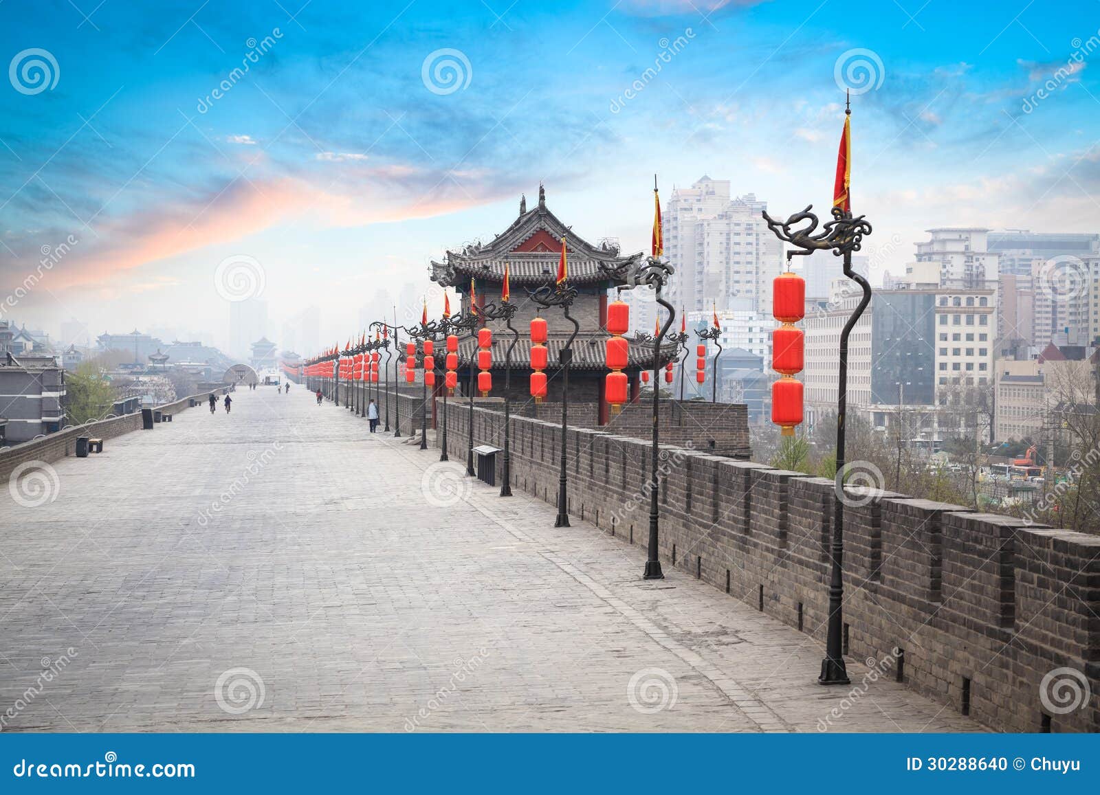 Xian landscape stock photo. Image of landscape, shaanxi - 30288640