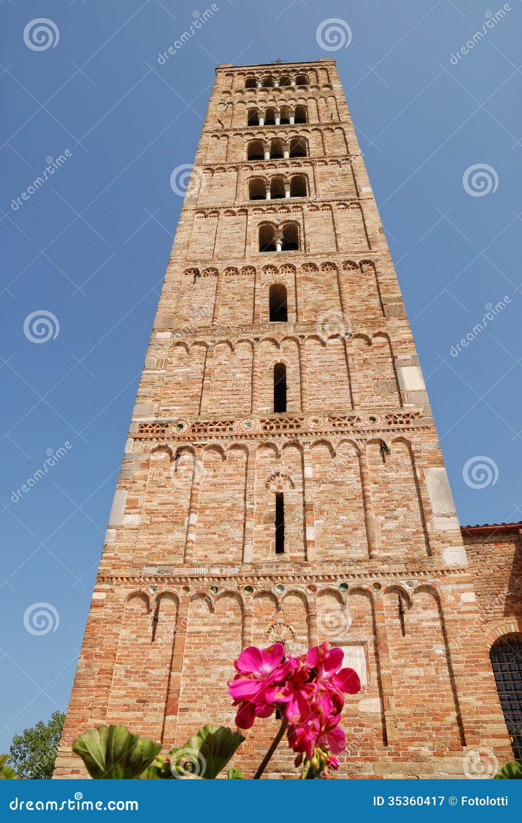 Ancient tower stock image. Image of tourism, stone, nature - 35360417