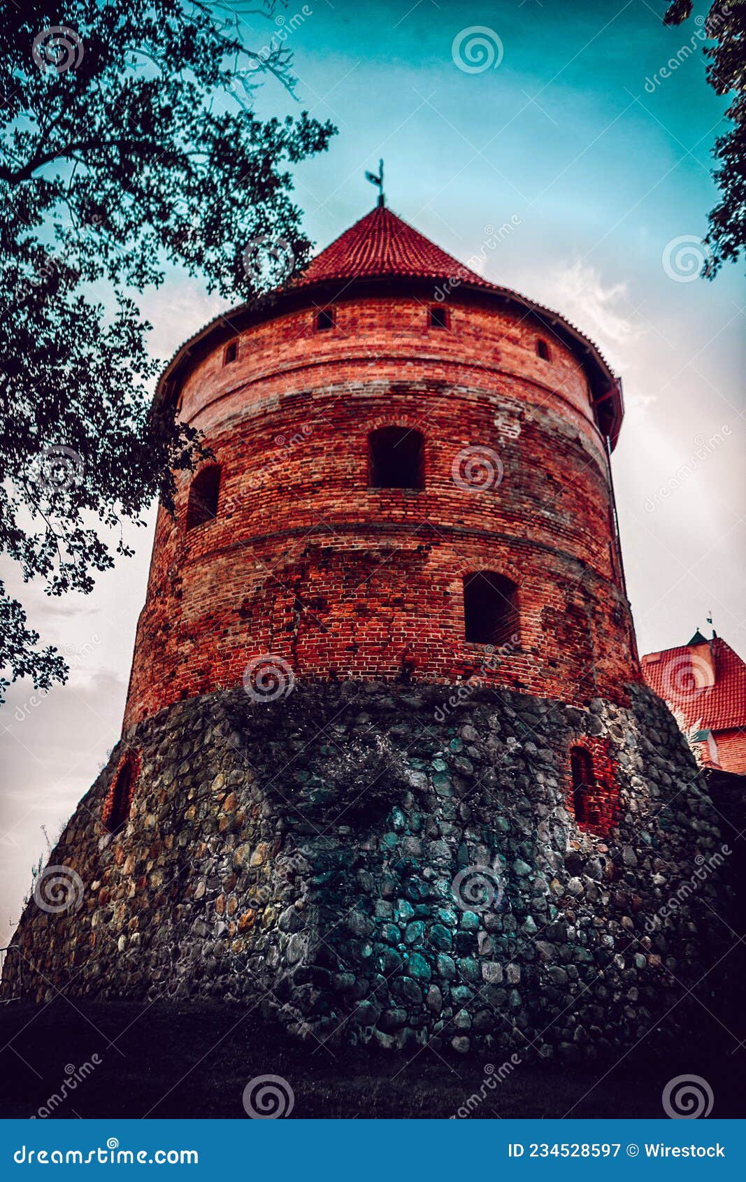 Old And Ancient Tower In Istanbul Made By Genoese Sailor Editorial ...